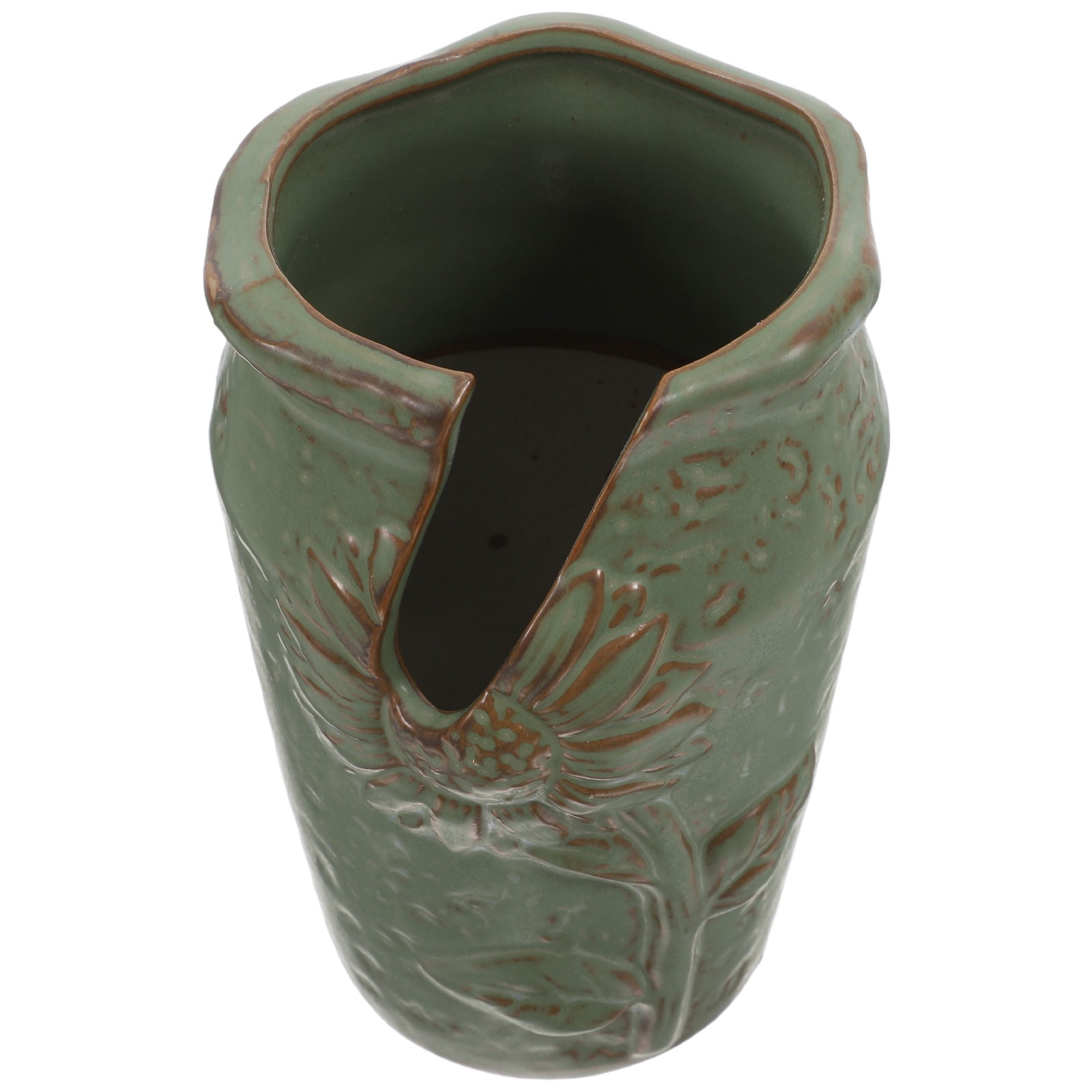 Hemoton Lightweight Ceramic Planter With Tree Hollow Multi-Opening ...