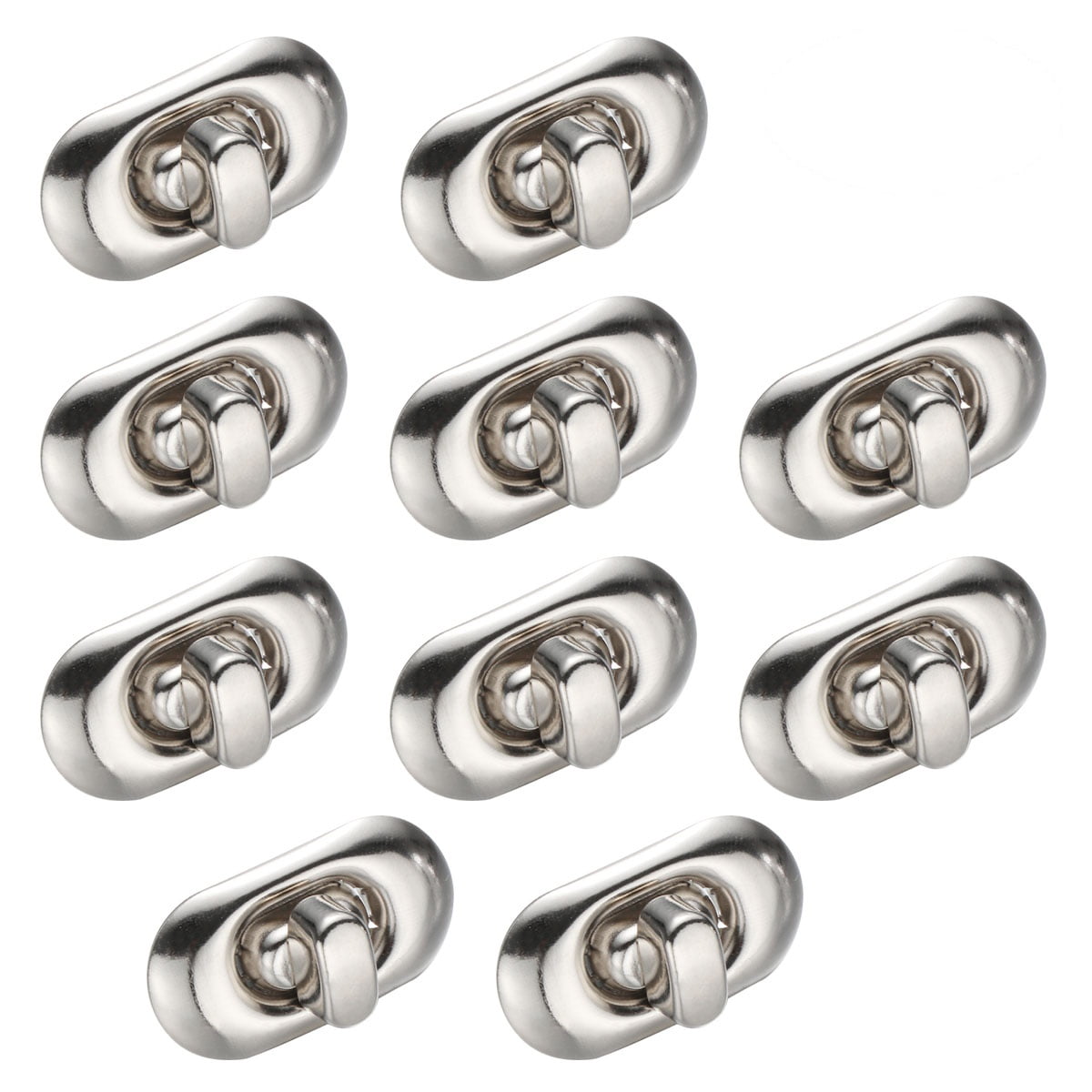 Hemoton Lock Closure Purse Leather Clasp Turn Bag Locks Hangbag Case ...