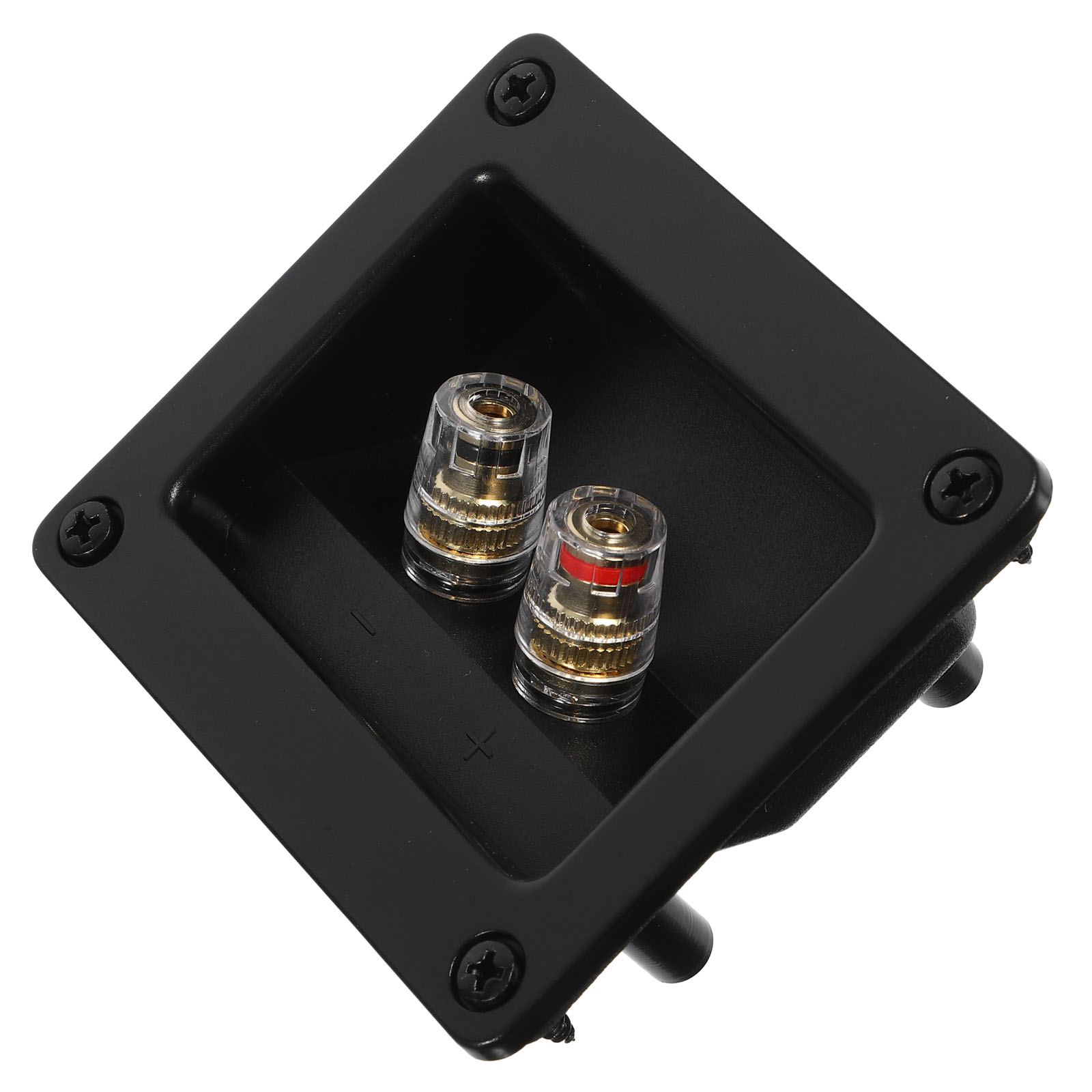 Hemoton Loudspeaker Round Terminal Connector 2-way Connector ...