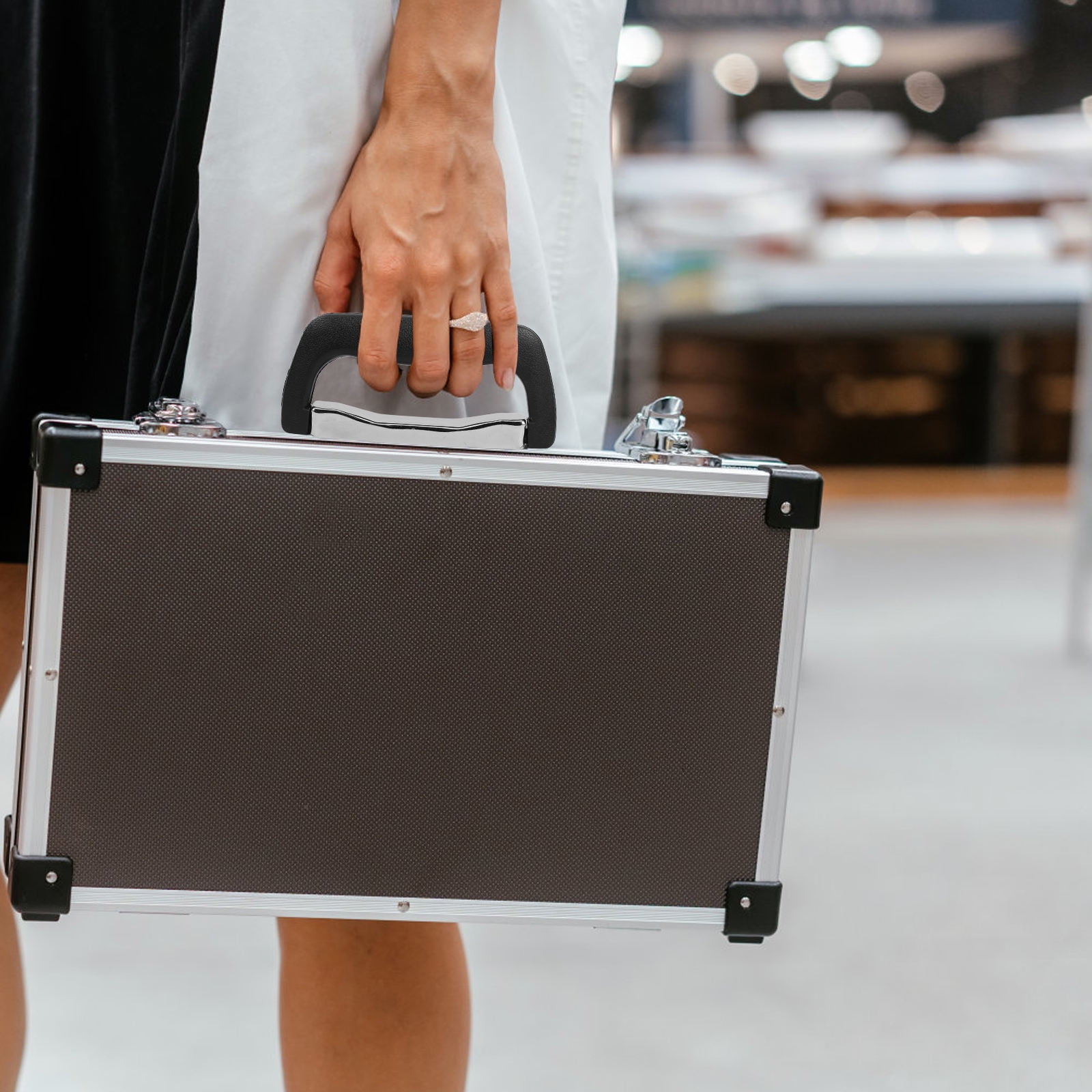 Hemoton Luggage Handle Toolbox Handle Luggage Pull Handle Replacement ...