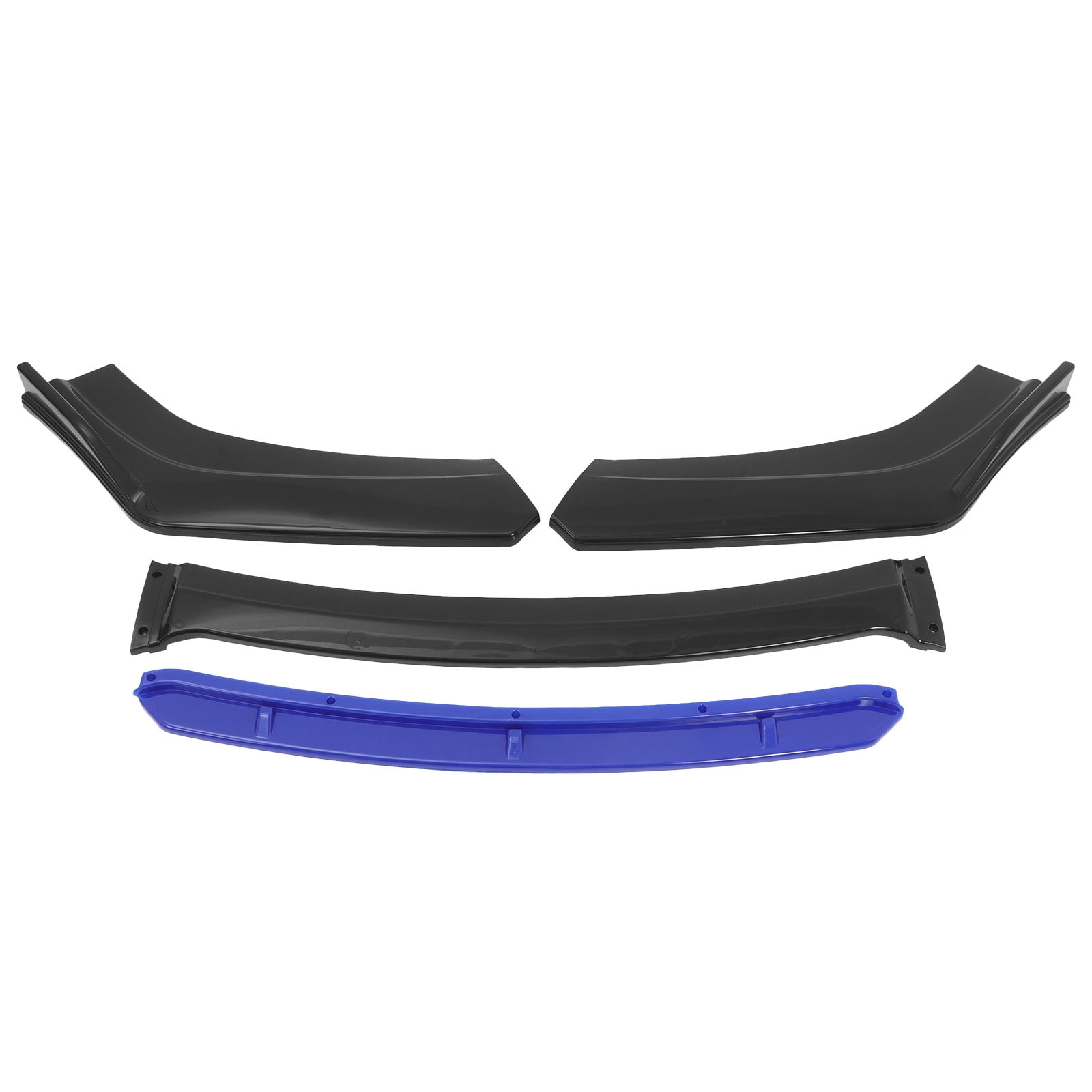 Hemoton MLINS 1 Set Front Bumper Spoiler Lip Side Skirt Protector Cover ...