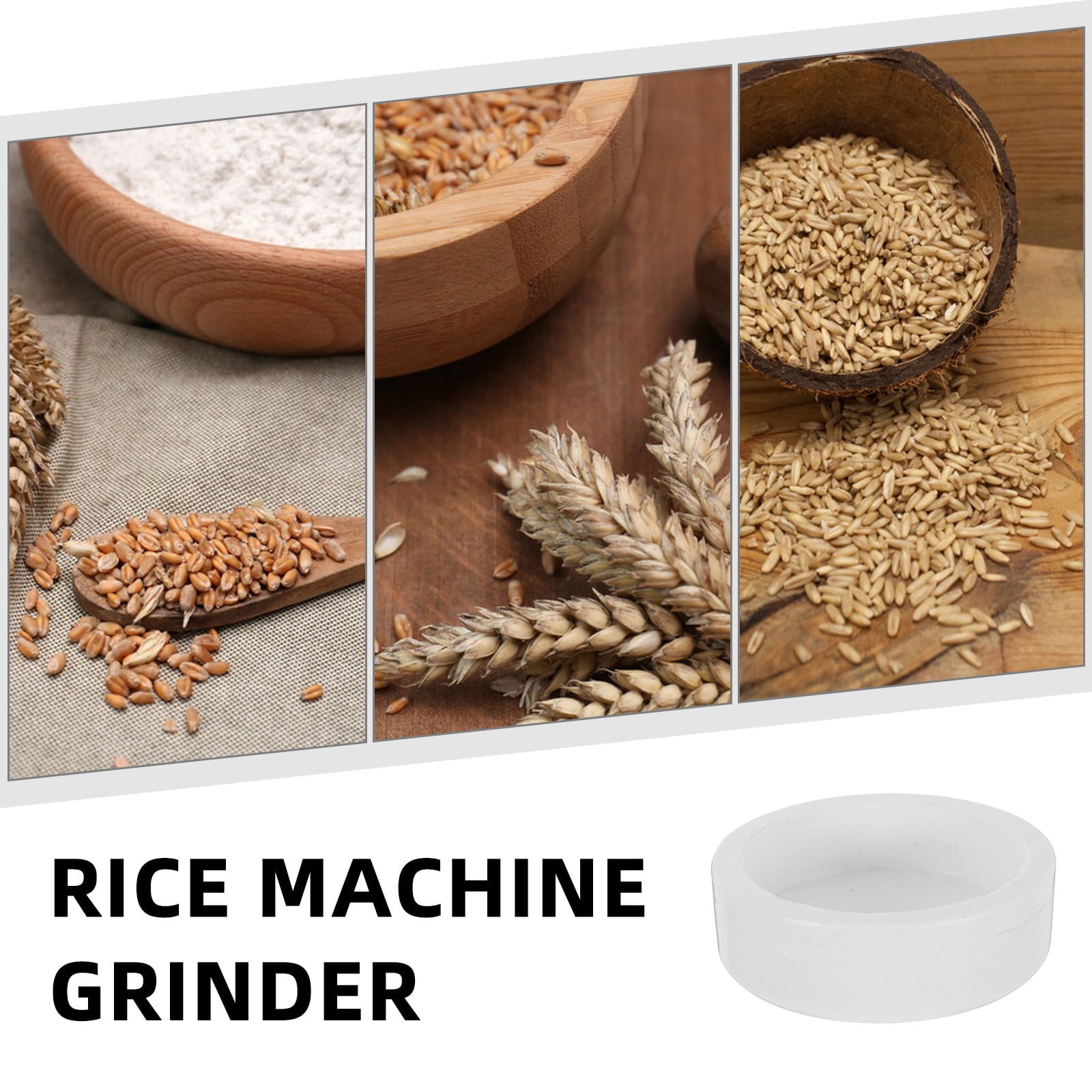 Hemoton Manual Grain Mill Small Grinder For Rice And Wheat Grain ...