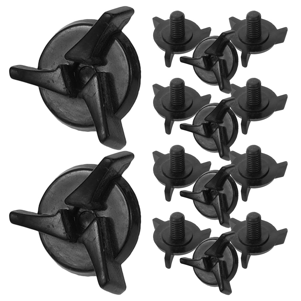Hemoton Masteelf 15pcs Motorcycle Helmet Screw Plastic Visor Screw for ...
