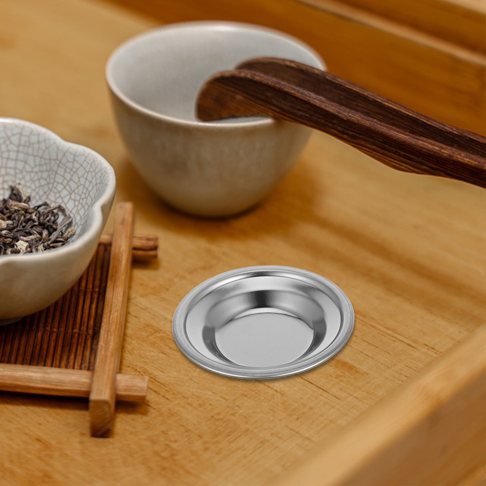 Hemoton Masteelf Metal Tea Bag Plate for Household or Tea Room Use 1 ...