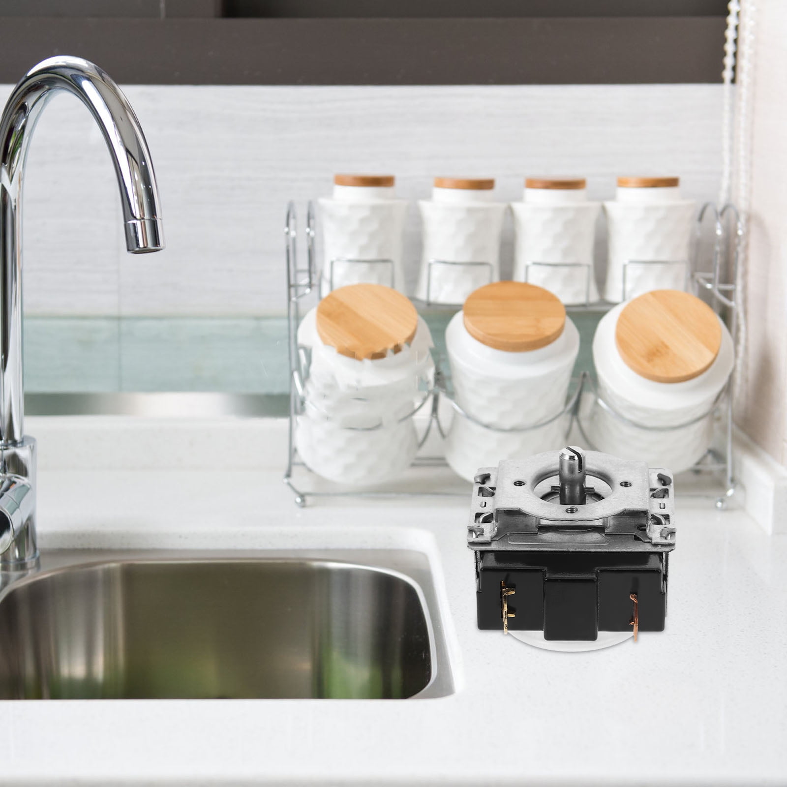 Hemoton Mechanical Timer Switch For Electric Oven And Cooker 60 Minutes ...