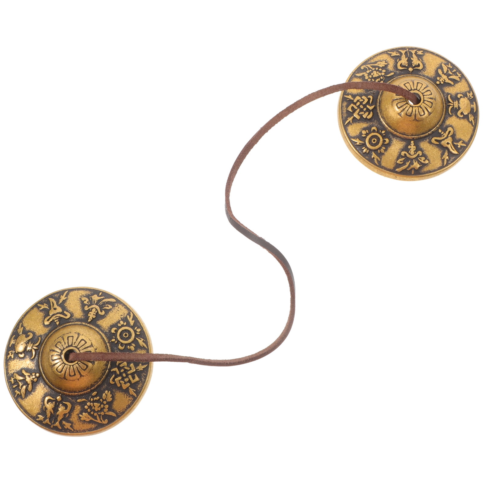 Hytrove Small Brass Bells Metal Bells 1Pack For Chime And Rituals ...