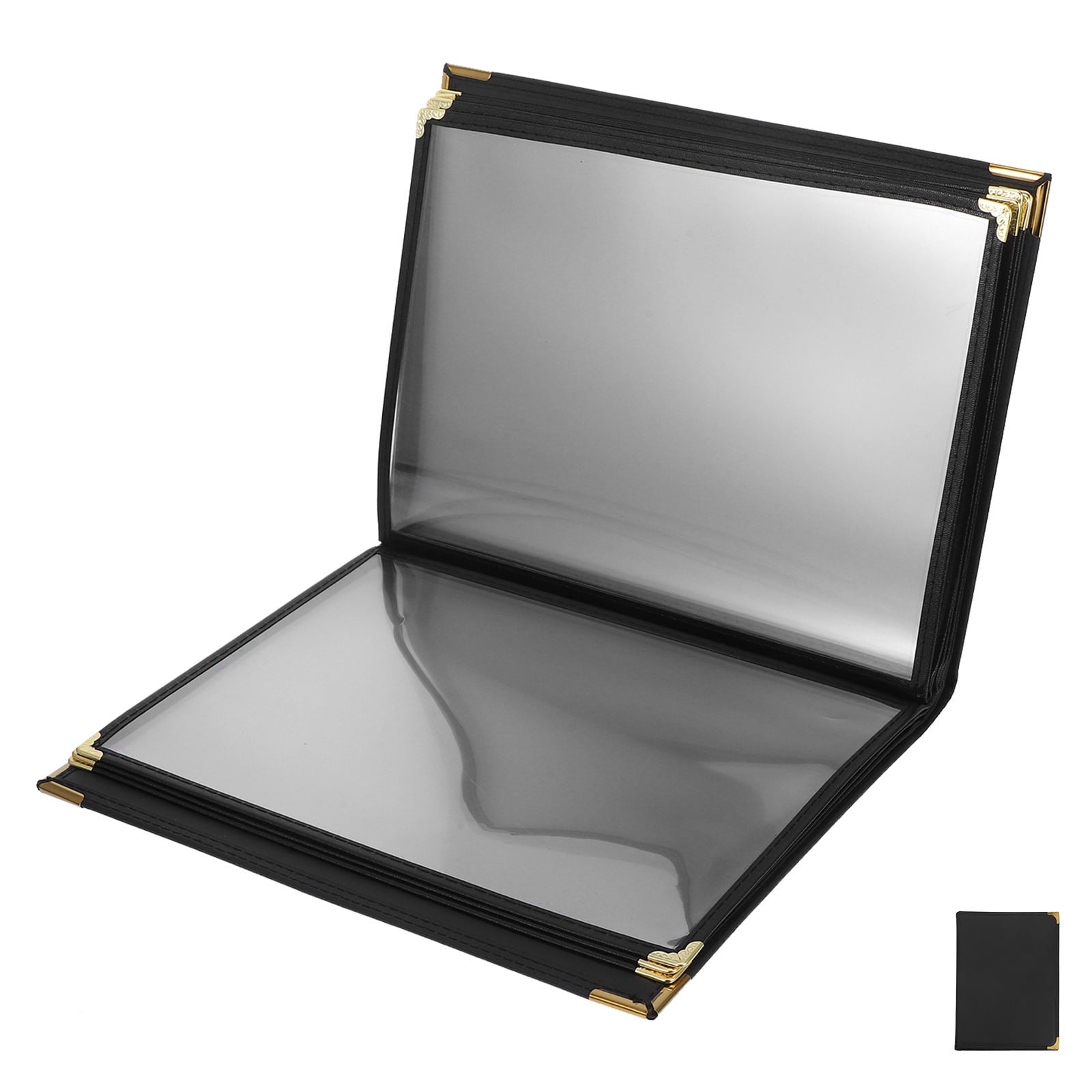 Hemoton Menu Book Pu Menu Holder Restaurants Recipe Covers Sleeves For ...