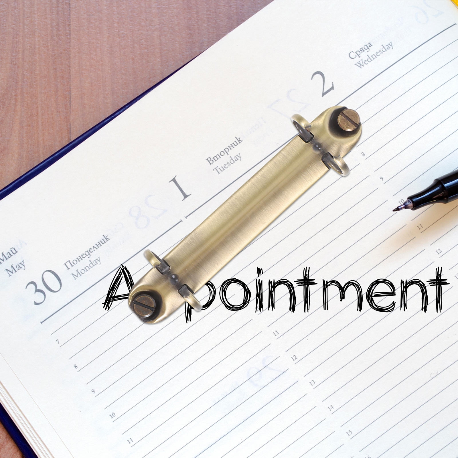 Hemoton Metal Binder Clips Loose Leaf Binder Rings Binding Spines Combs ...