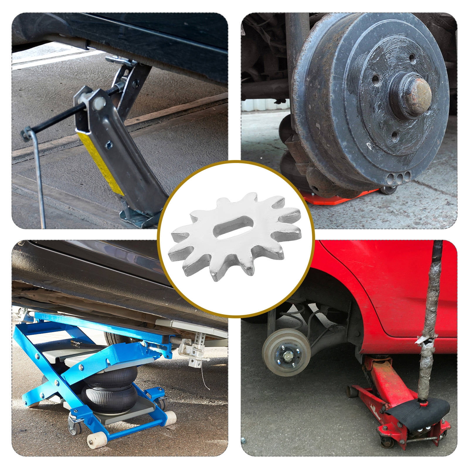 Hemoton Metal Gear for Hydraulic Jack Gear Release Switch Floor Jack ...