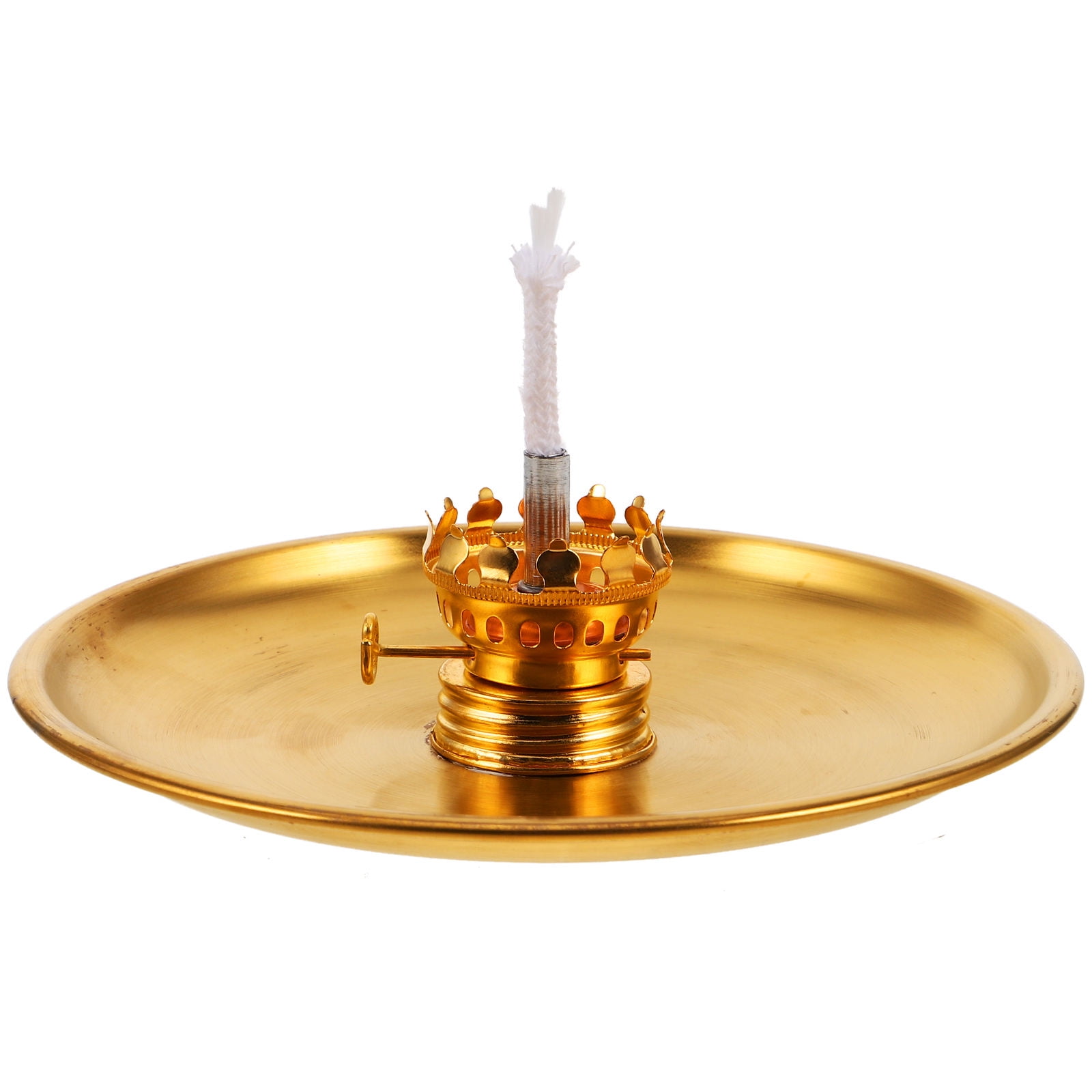 Hemoton Metal Oil Lamp Wick Base Kerosene Lamp Base Oil Lamp Accessory ...
