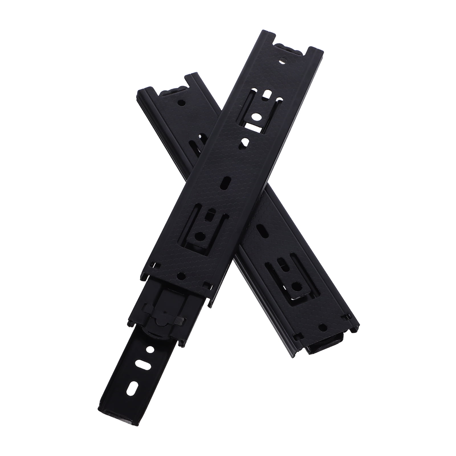 Hemoton Metal Slide Rail Silent Drawer Glide Damping Slide Rail Heavy ...