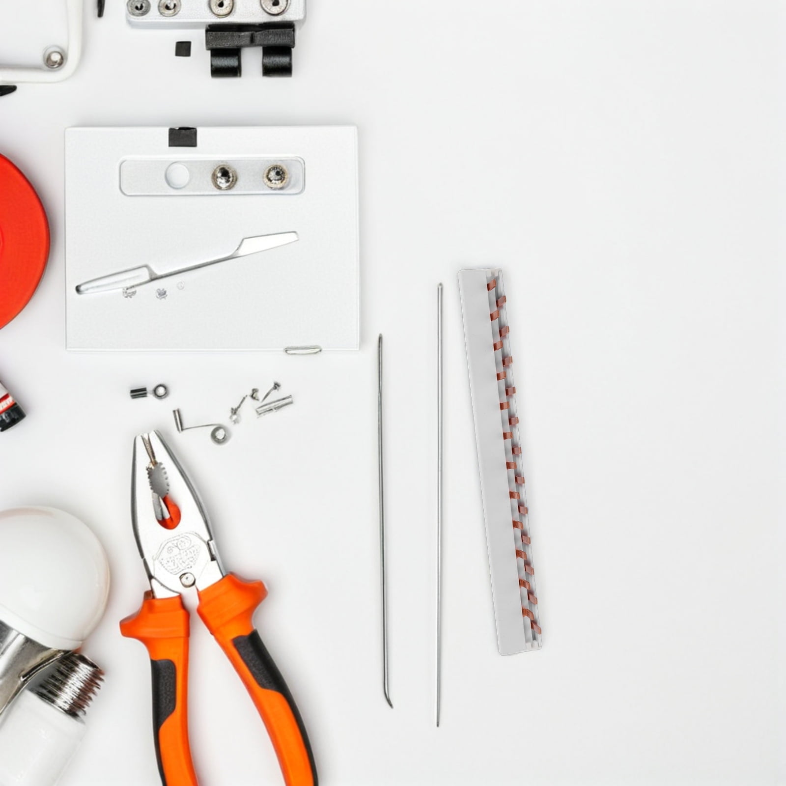 Hemoton Metal Terminal Block for Home with 12-Pins Bar Ground ...