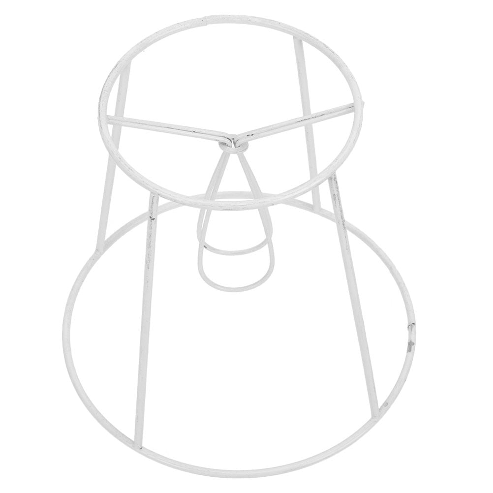 Hemoton Metal Wire Lamp Shade Frame For Diy Projects E14 White Lamp ...