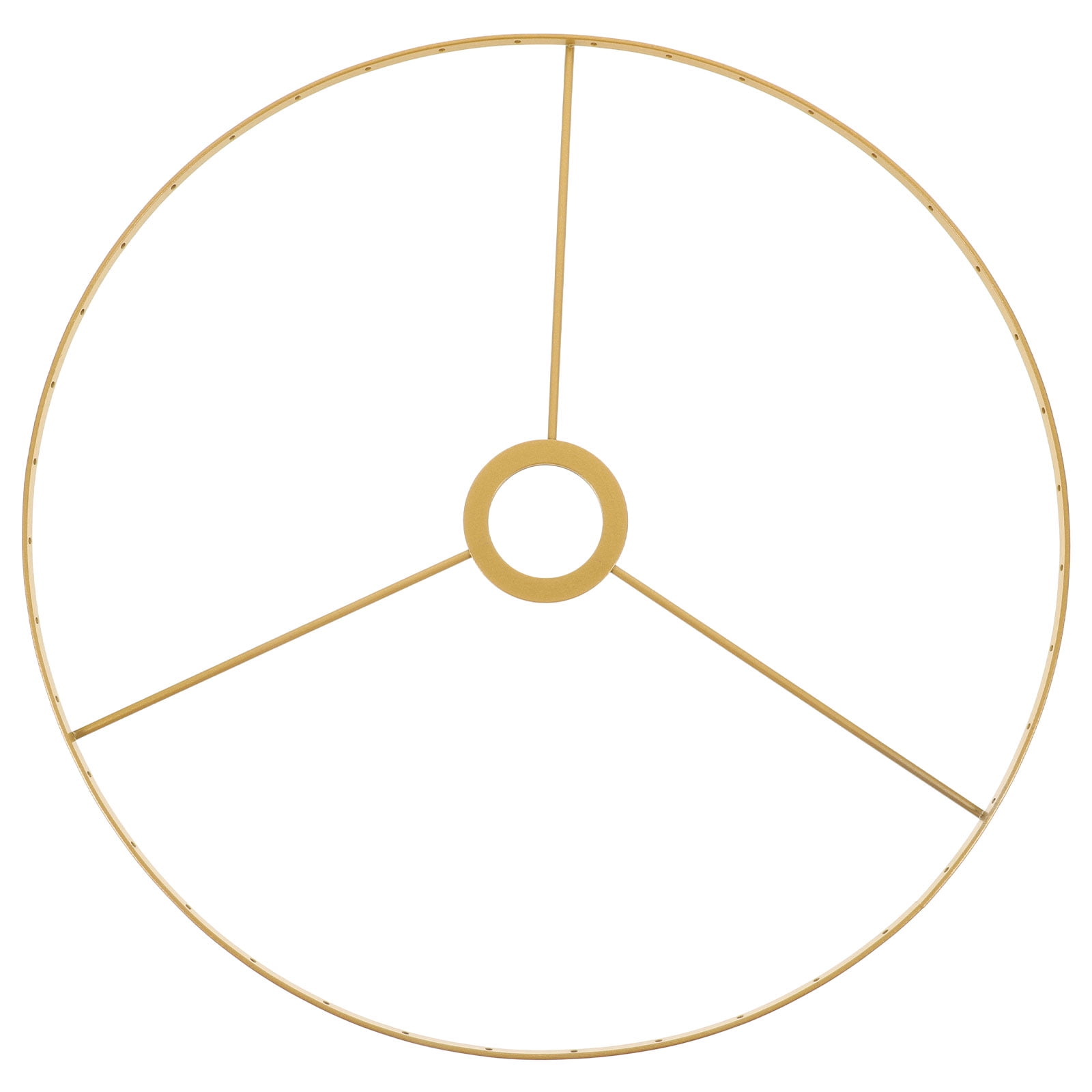 Hemoton Metal Wire Lampshade Frame DIY Lamp Shade Frame Table Light ...