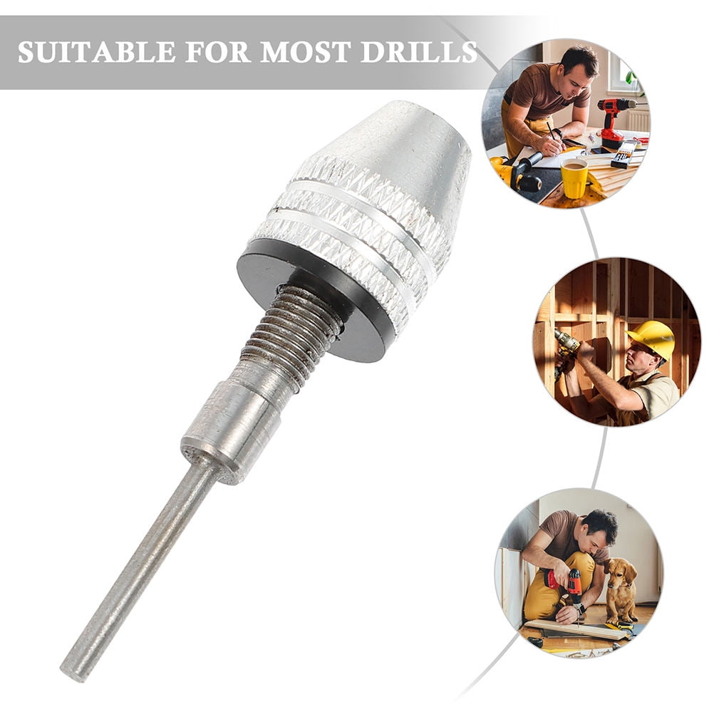 Hemoton Micro 3mm Round Shaft Drill Chuck Adapter Chuck Machine ...