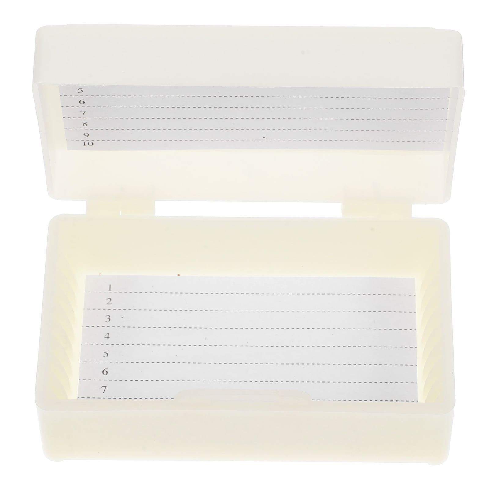 Hemoton Microscope Slides Storage Tray Paper Tissue Section Box ...