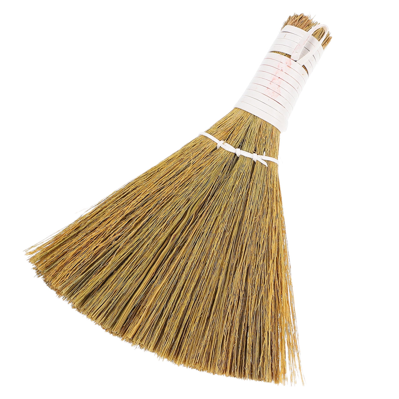 HEMOTON Cute Mini Broom for Desk Cleaning with Soft Miscanthus White ...