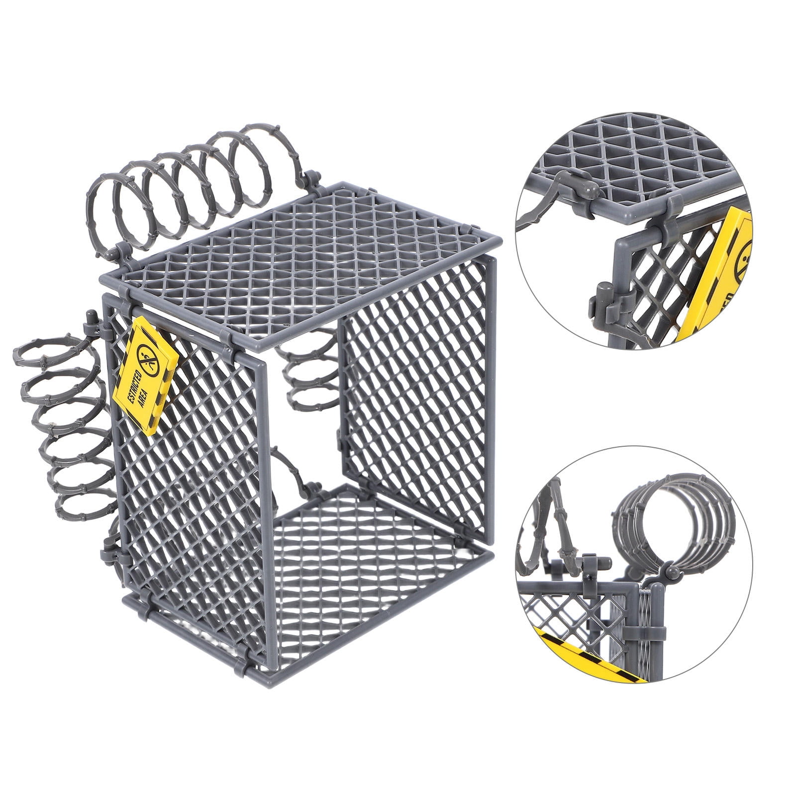 Hemoton Mini Fence Wall For Garden Edging And Yard Fencing Border ...