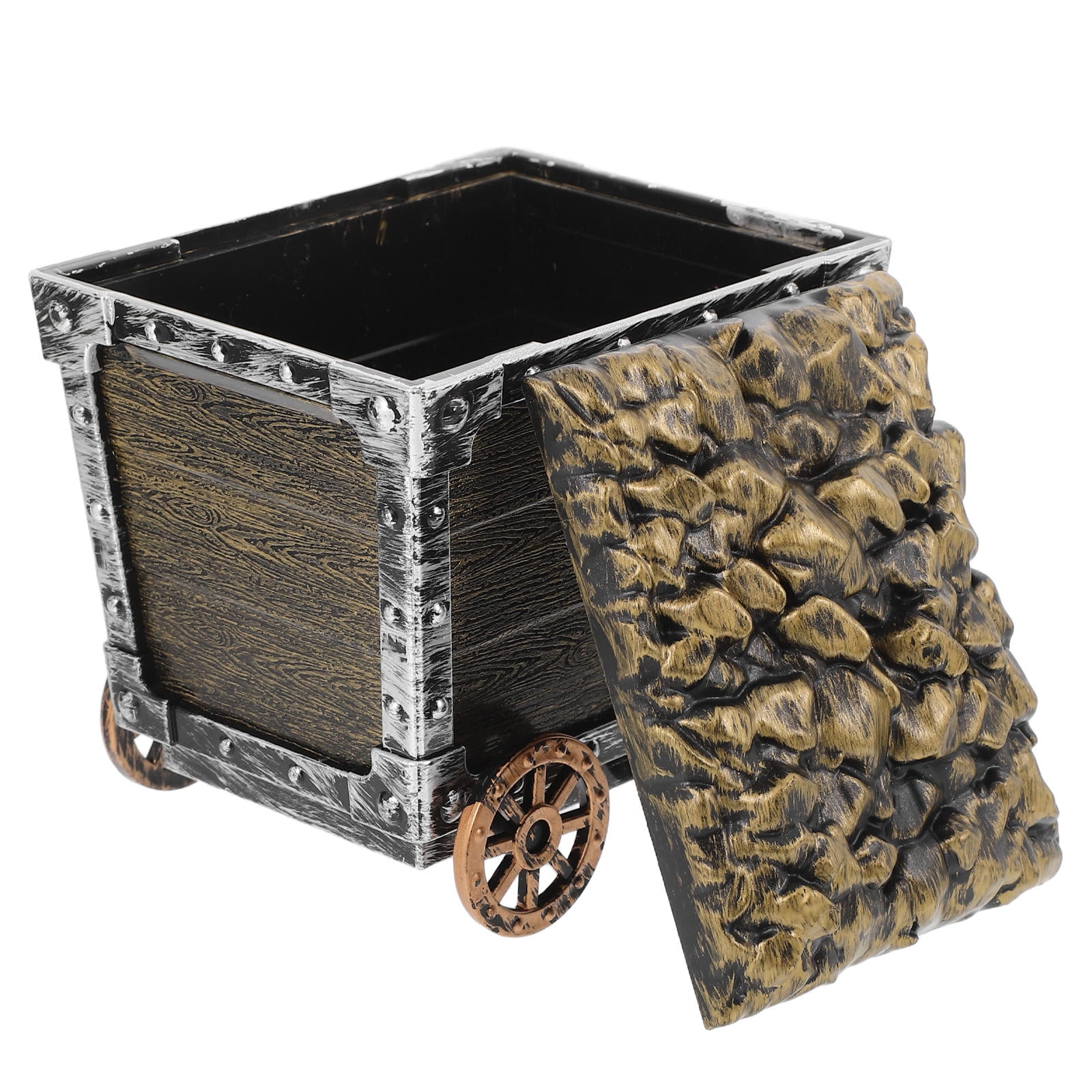 RENACLIPY Decorative Plastic Storage Chest Organizer for Jewelry ...