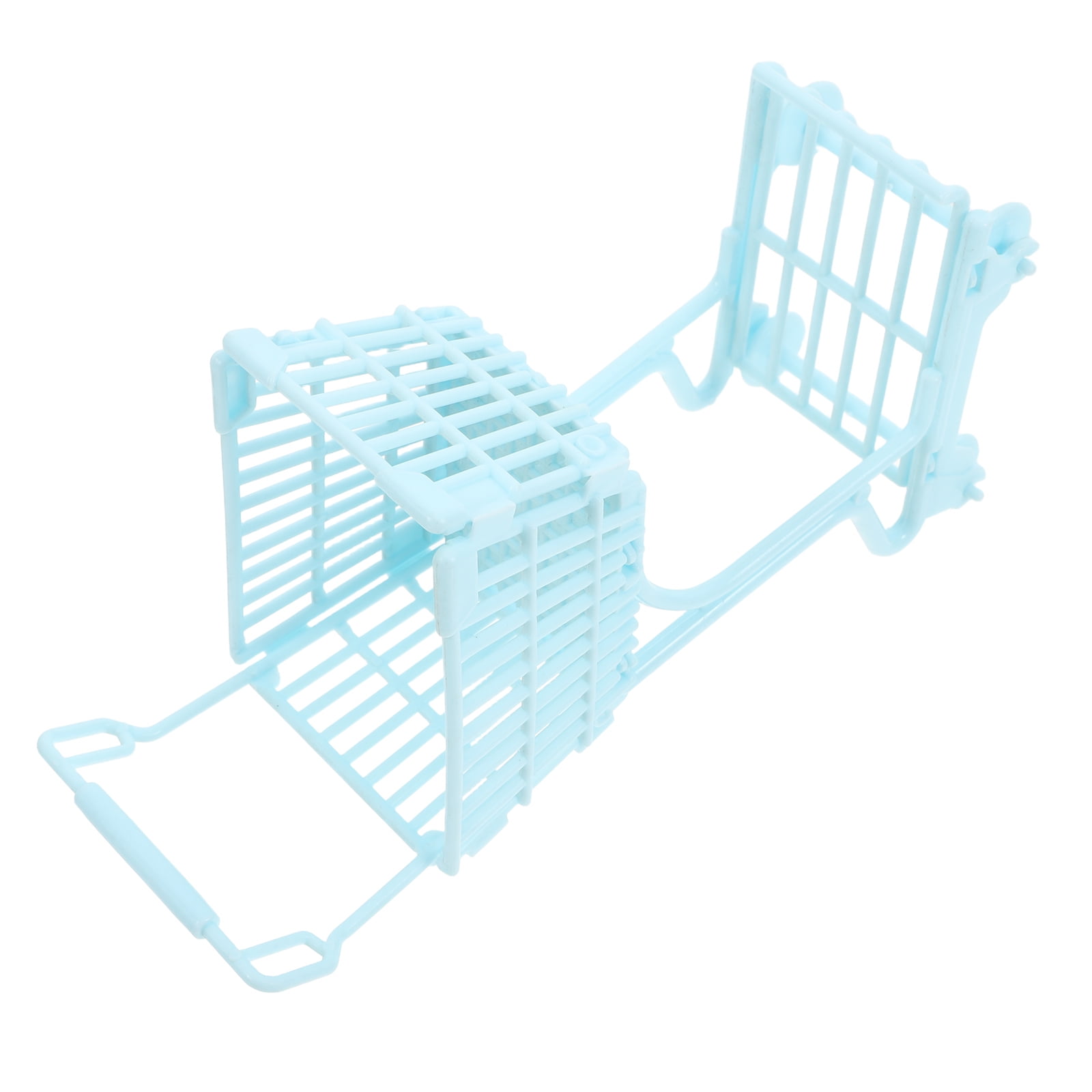 Hemoton Mini Shopping Cart Toy For Toddlers Cute Cart With Handle For ...