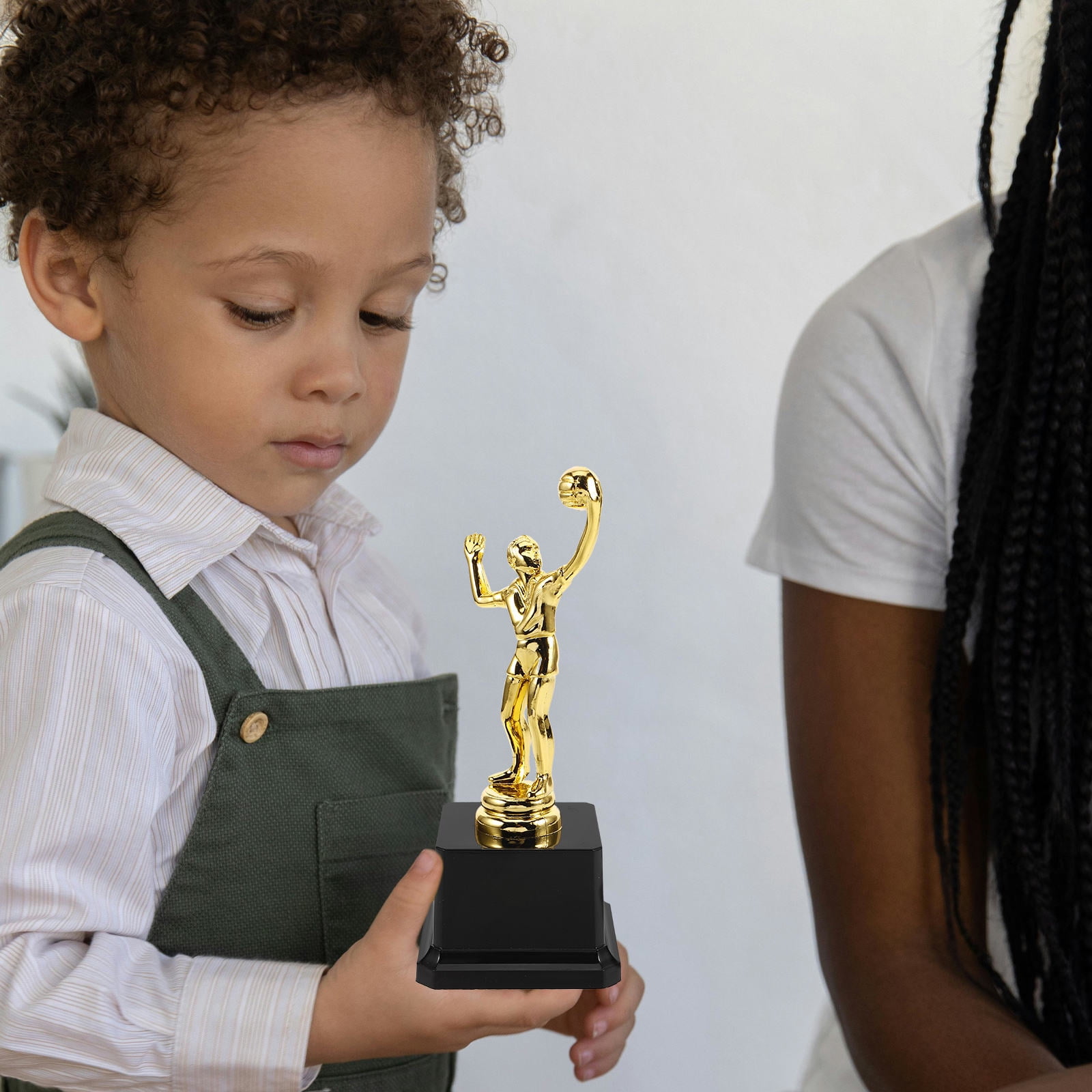 Hemoton Mini Volleyball Trophy Awards For Sports Competitions Plastic Trophy Cups For Kids Small ...