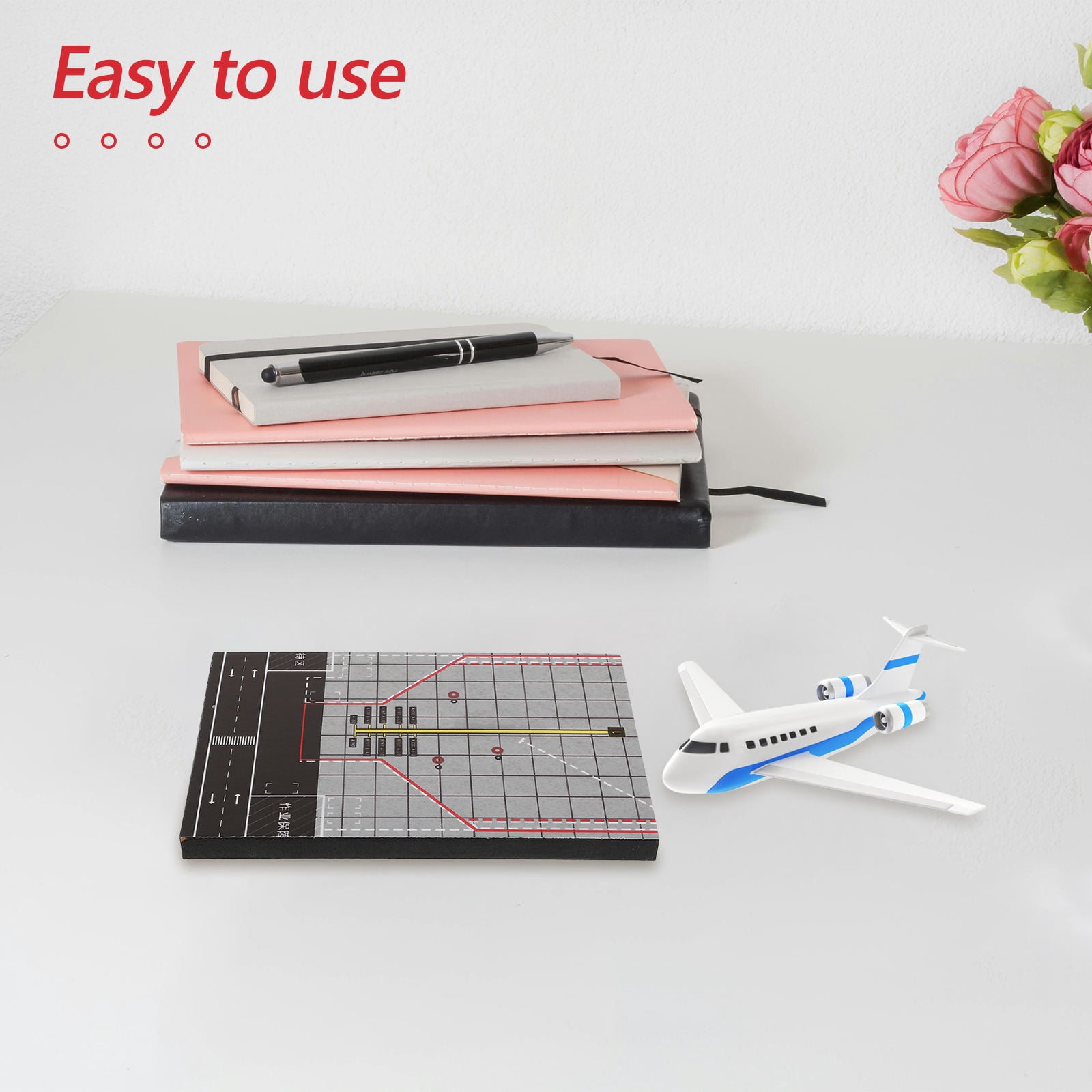 Hemoton Miniature Airplane Display Stand 1:1000 Scale Models Wooden ...