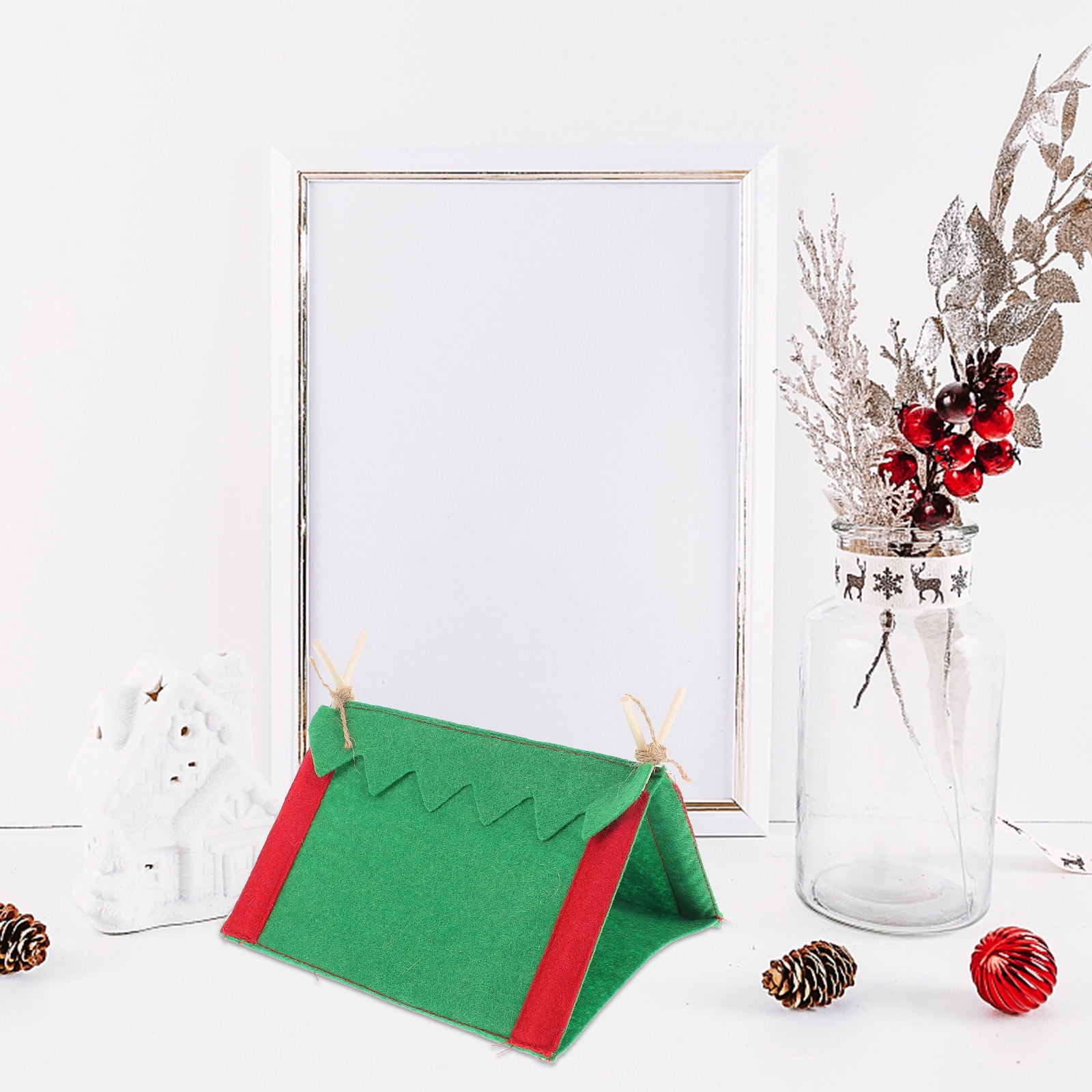 Hemoton Miniature Dollhouse Camping Tent Camping Tent Prop Miniature ...