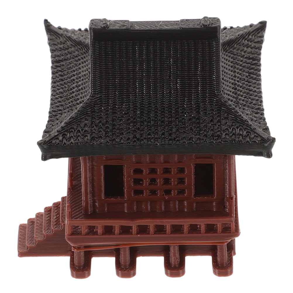 Hemoton Miniature Pavilion Figurine Mini Pavilion For Fish Tank ...
