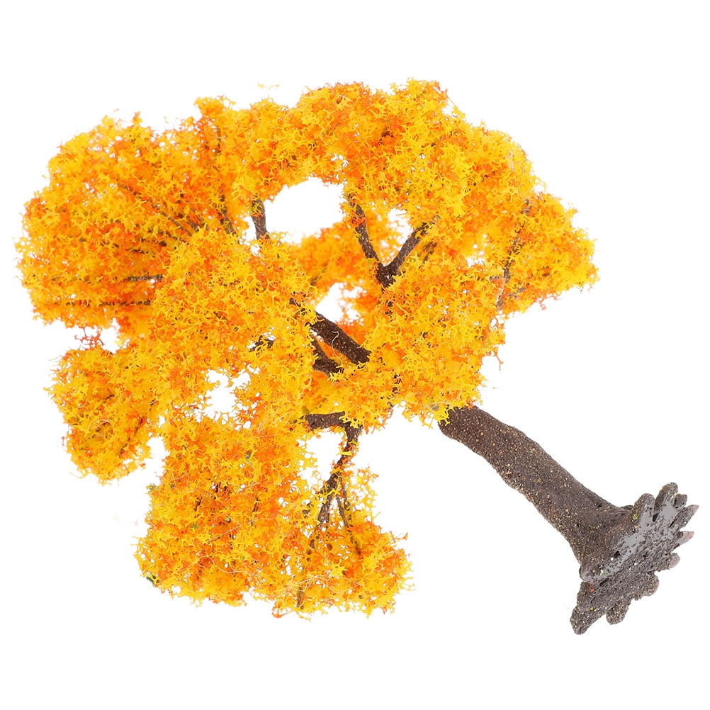 Hemoton Miniature Tree Figurines for DIY Projects Model Landscape Tree ...