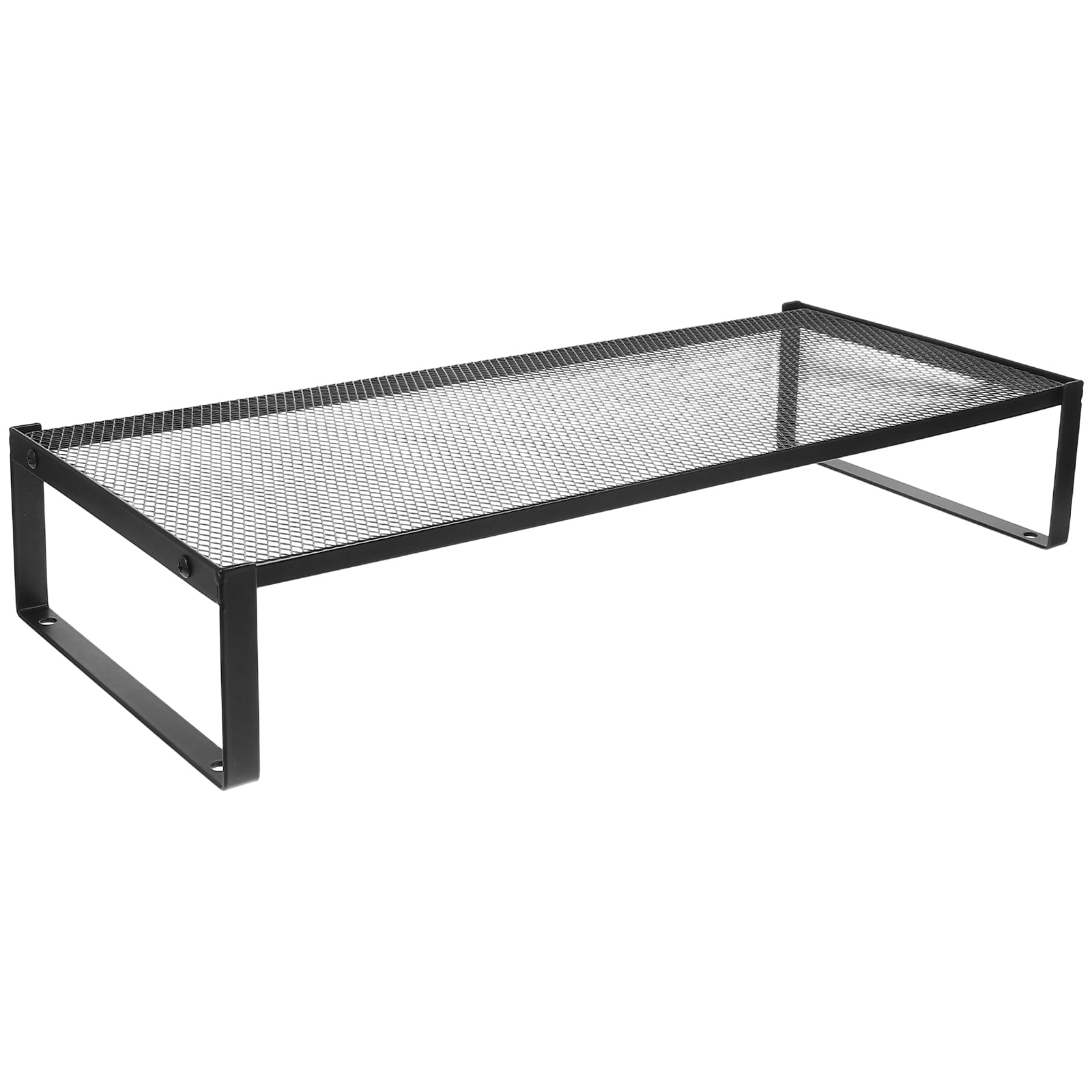 Hemoton Monitor Stand Riser for Desk Metal Monitor Riser Laptop Stand ...