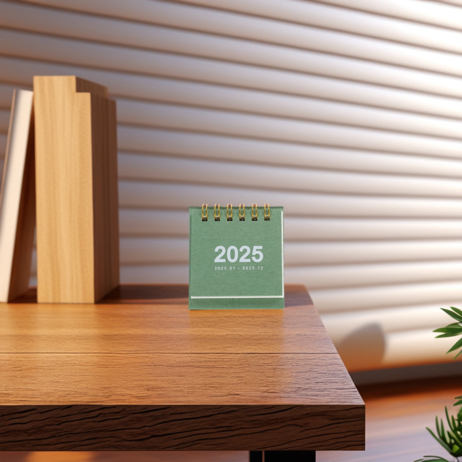 Hemoton Monthly Calendar Mini 2025 Desk Calendar For Home Small ...