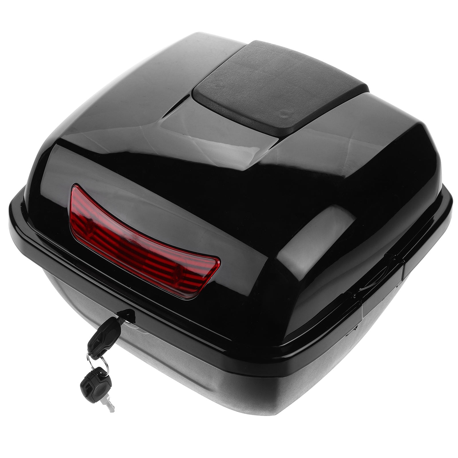 Hemoton Motorcycle Rear Top Box Motorcycle Trunk Box Motorcycle Tail ...