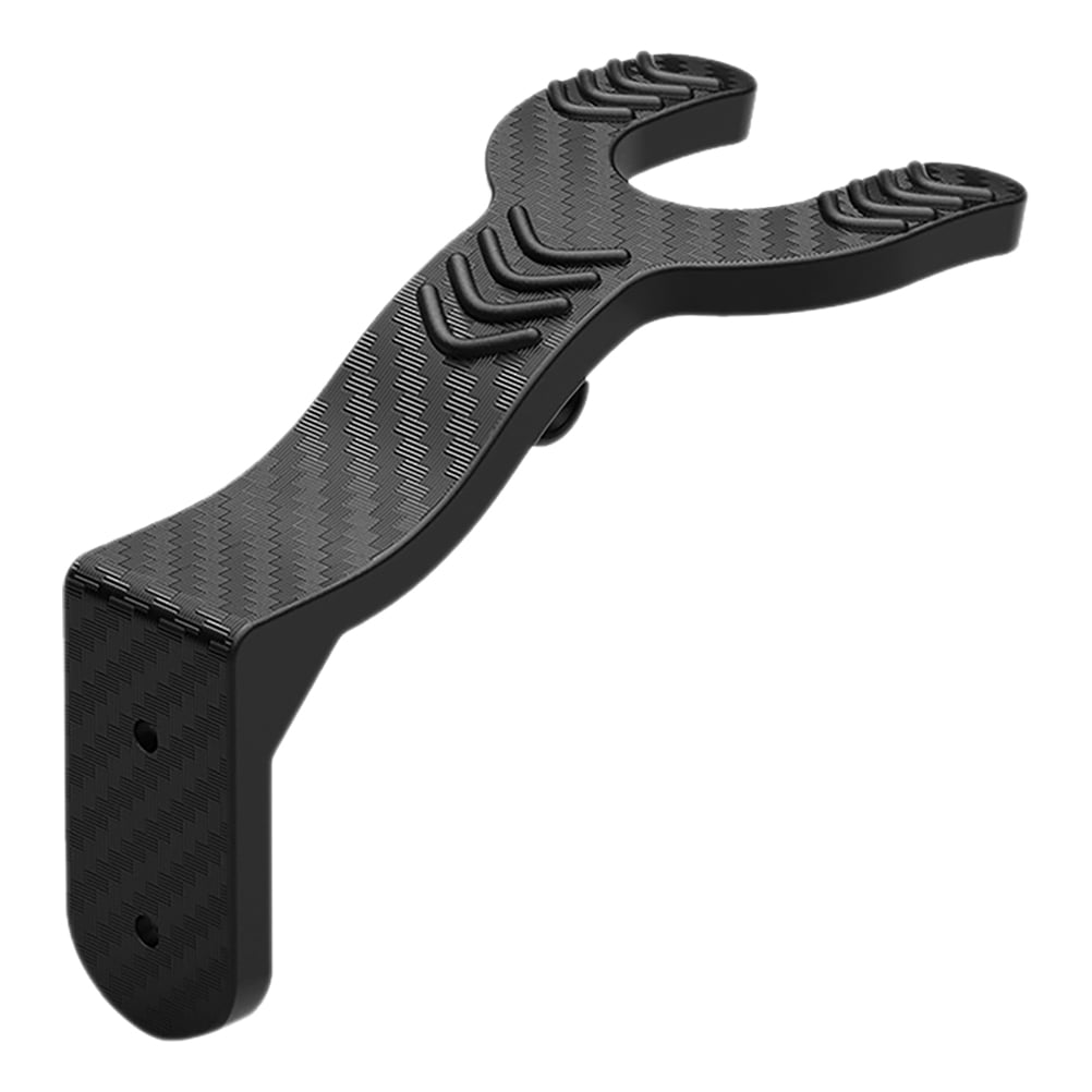 Hemoton Motorcycle Wall Mounted Helmet Rack Helmet Storage Holder ...