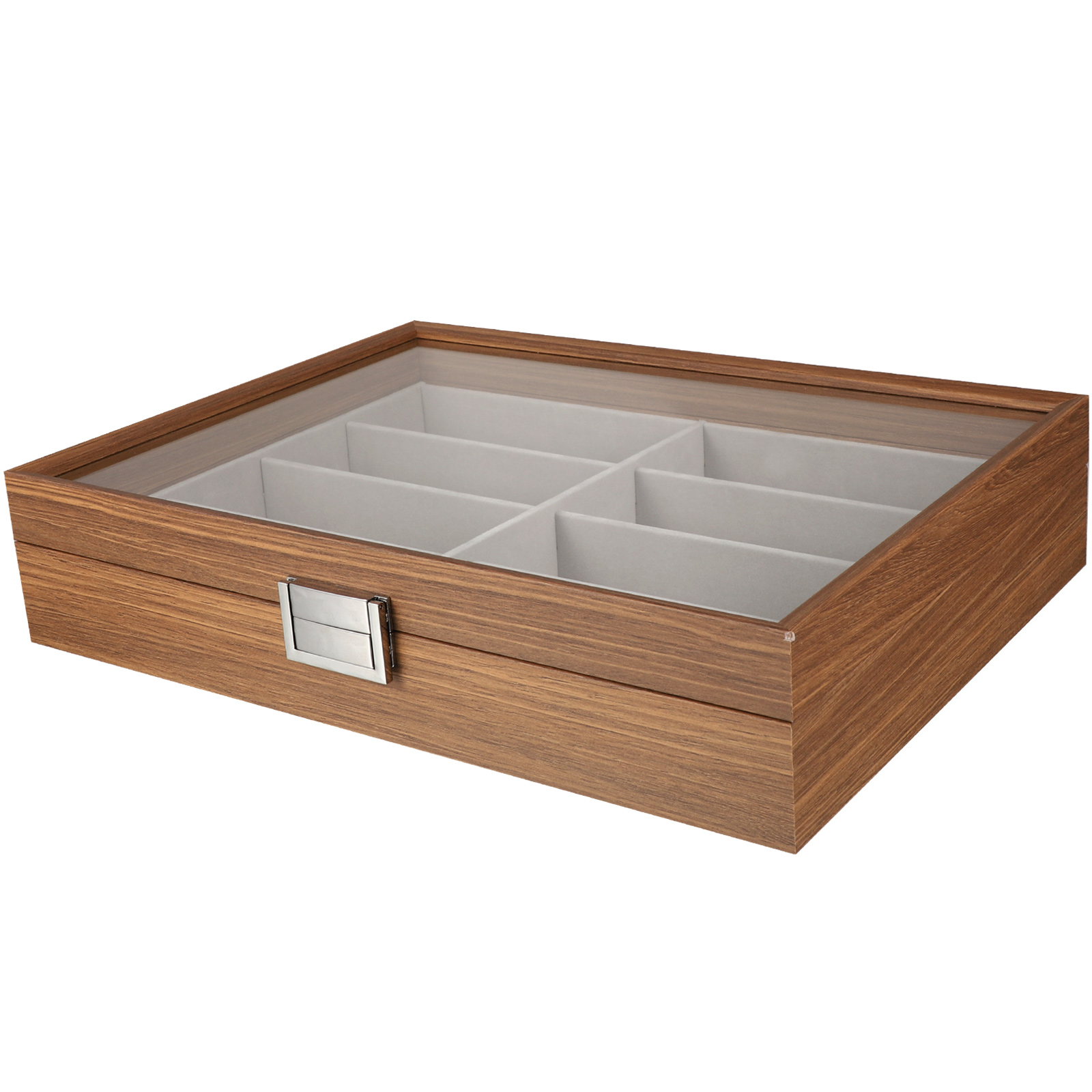 Hemoton Multi Grids Sunglasses Organizer Travel Glasses Case Eyeglasses ...