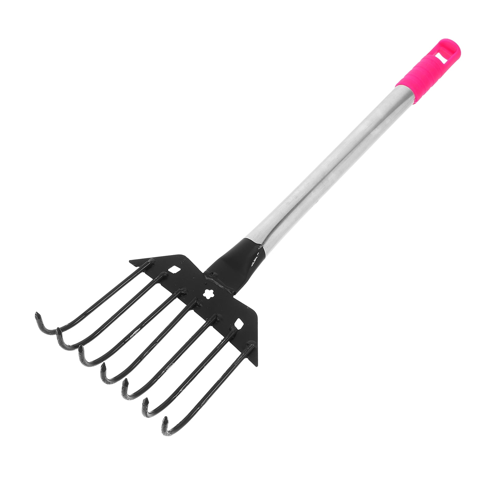 Hemoton Multi-Teeth Garden Hand Rake Garden Rake Soil Loosening Tool ...