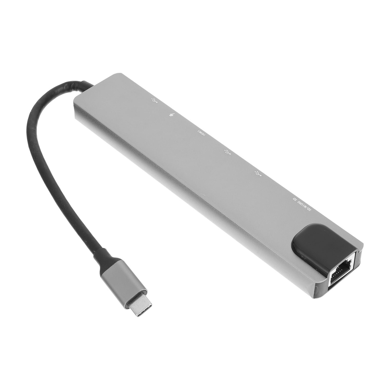 Hemoton FRCOLOR 8 in 1 USB Hub Type C Adapter Splitter Docking Station ...