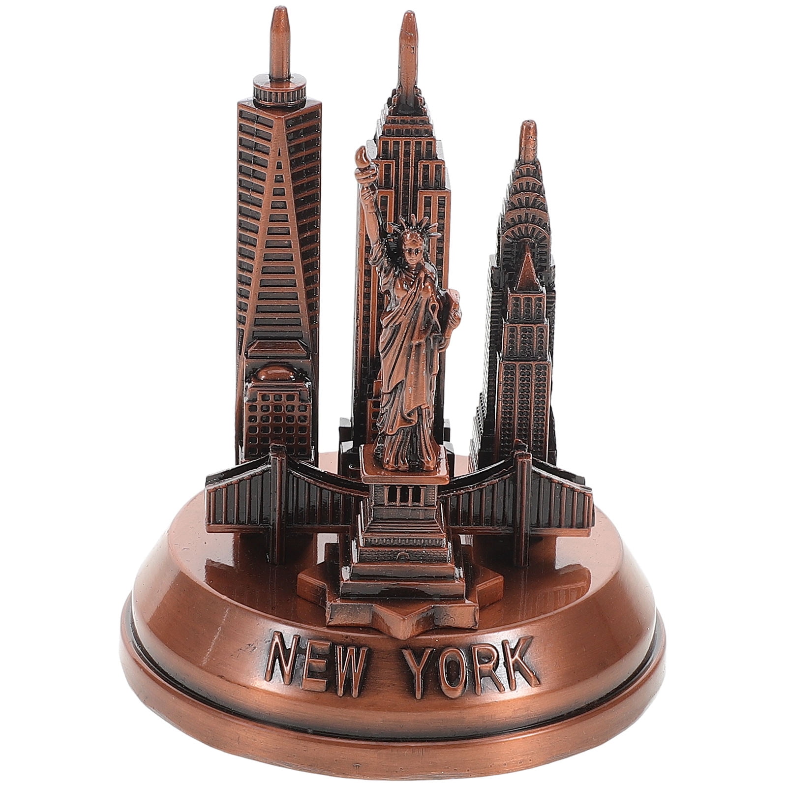 Hemoton New York City Centerpiece Architecture Figurine Jewelry Desk ...
