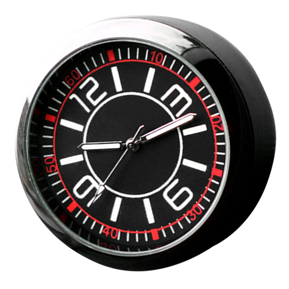 Hemoton Night Glow Car Clock Stick-On Dashboard Digital Clock ...