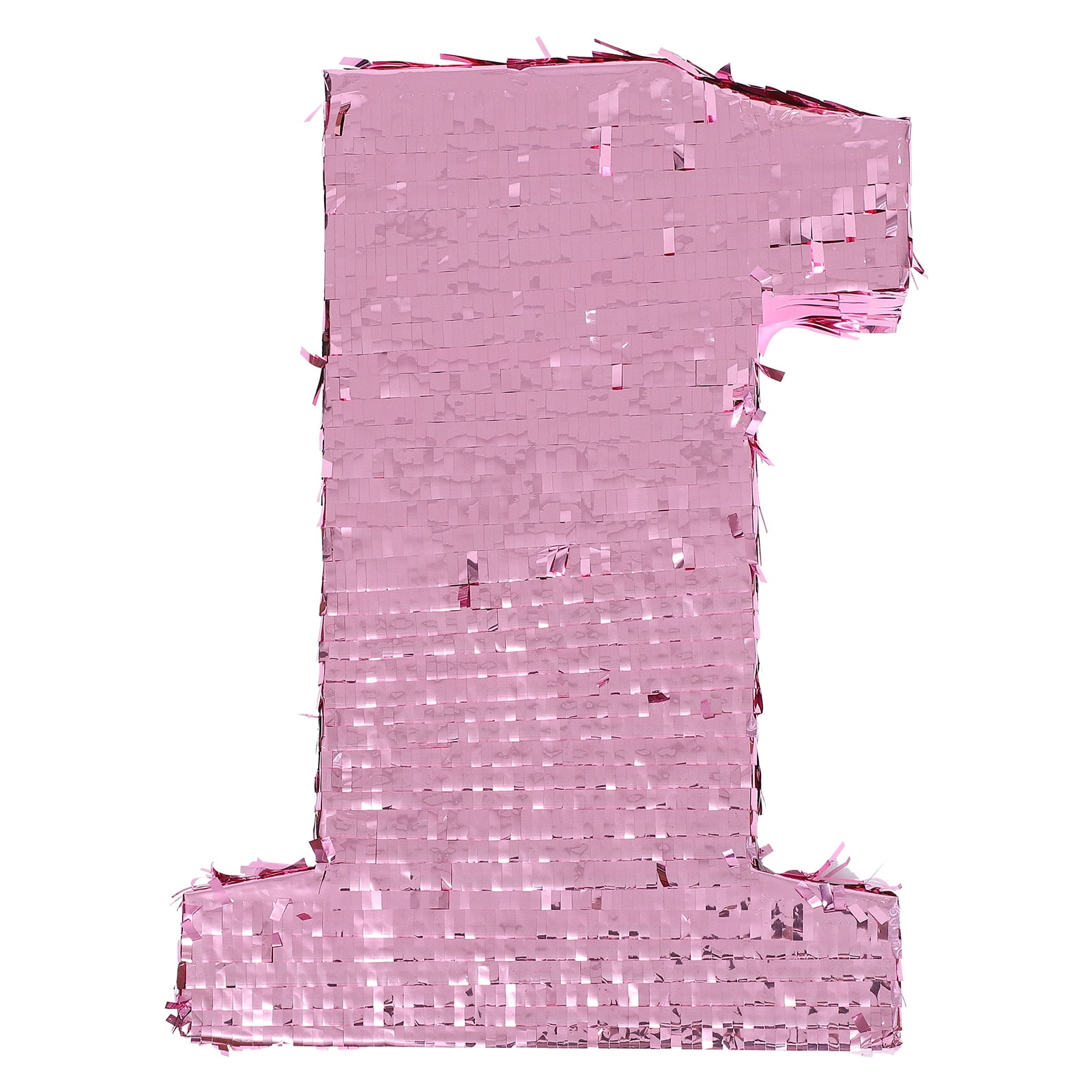 Hemoton Number 1 Shape Pinata Hanging Decor Filled Plaything Pinata ...