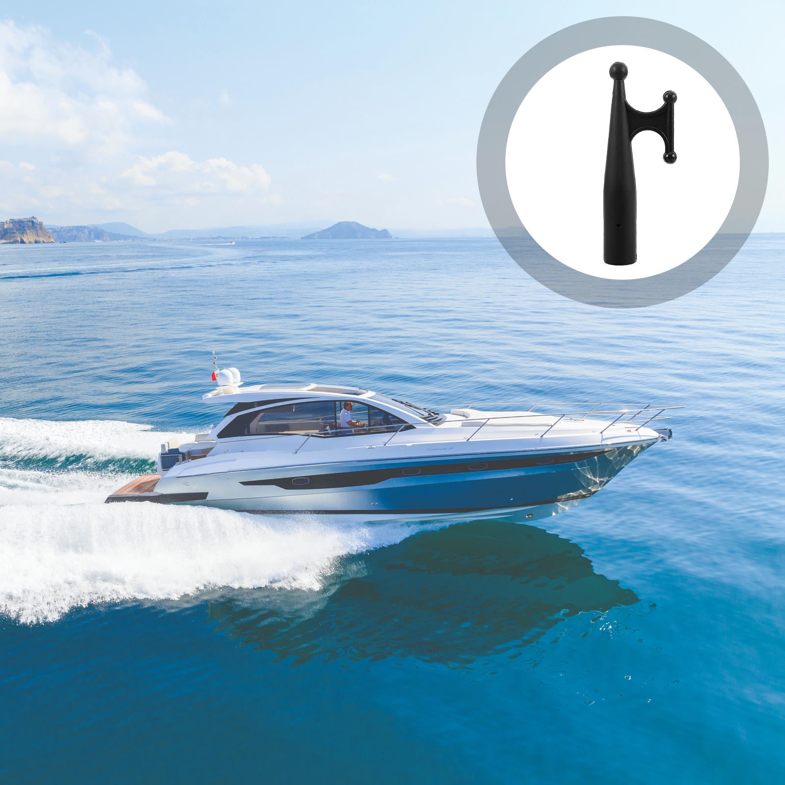 Hemoton Nylon Boat Hook Floating Boat Hook Replacement Attachment Boat ...