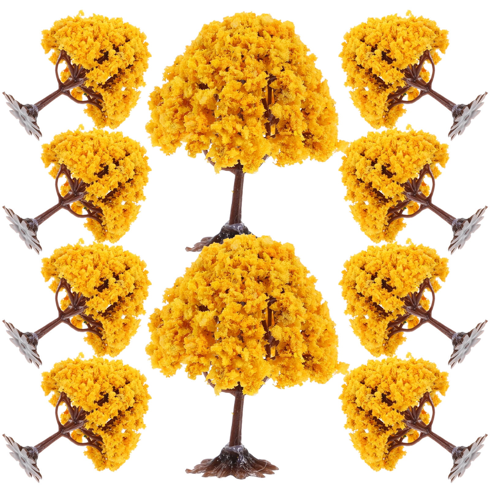DEEPCRAFF Mini Tree Trees Sponge 10Pcs DIY Accessories - Walmart.com
