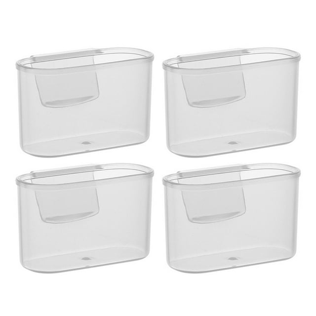 Hemoton Organizer Fridge Door Storage Food Refrigerator Side Bin Rack ...