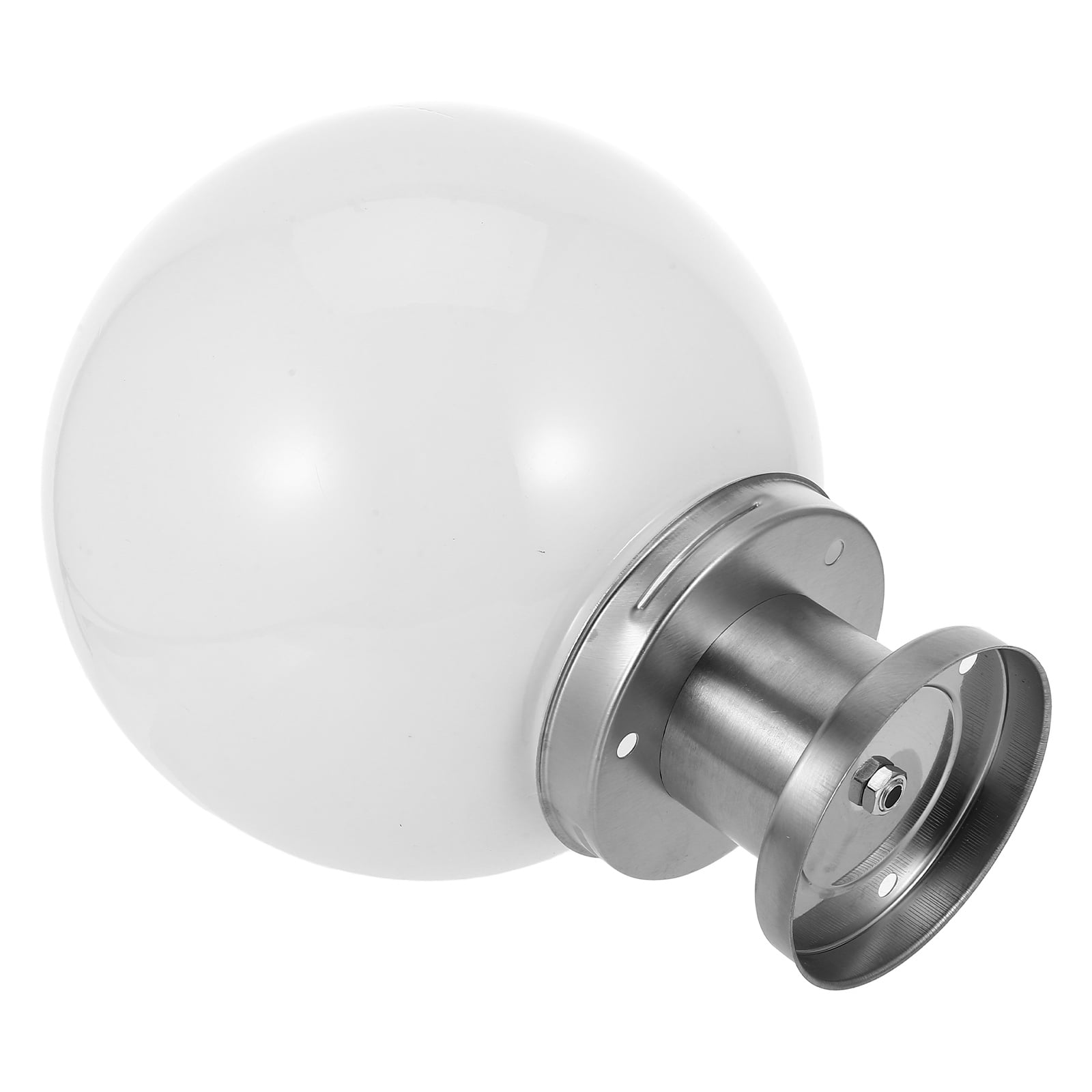 Hemoton Outdoor Lamp Post Outdoor Globe Light Fence Post Light Modern ...