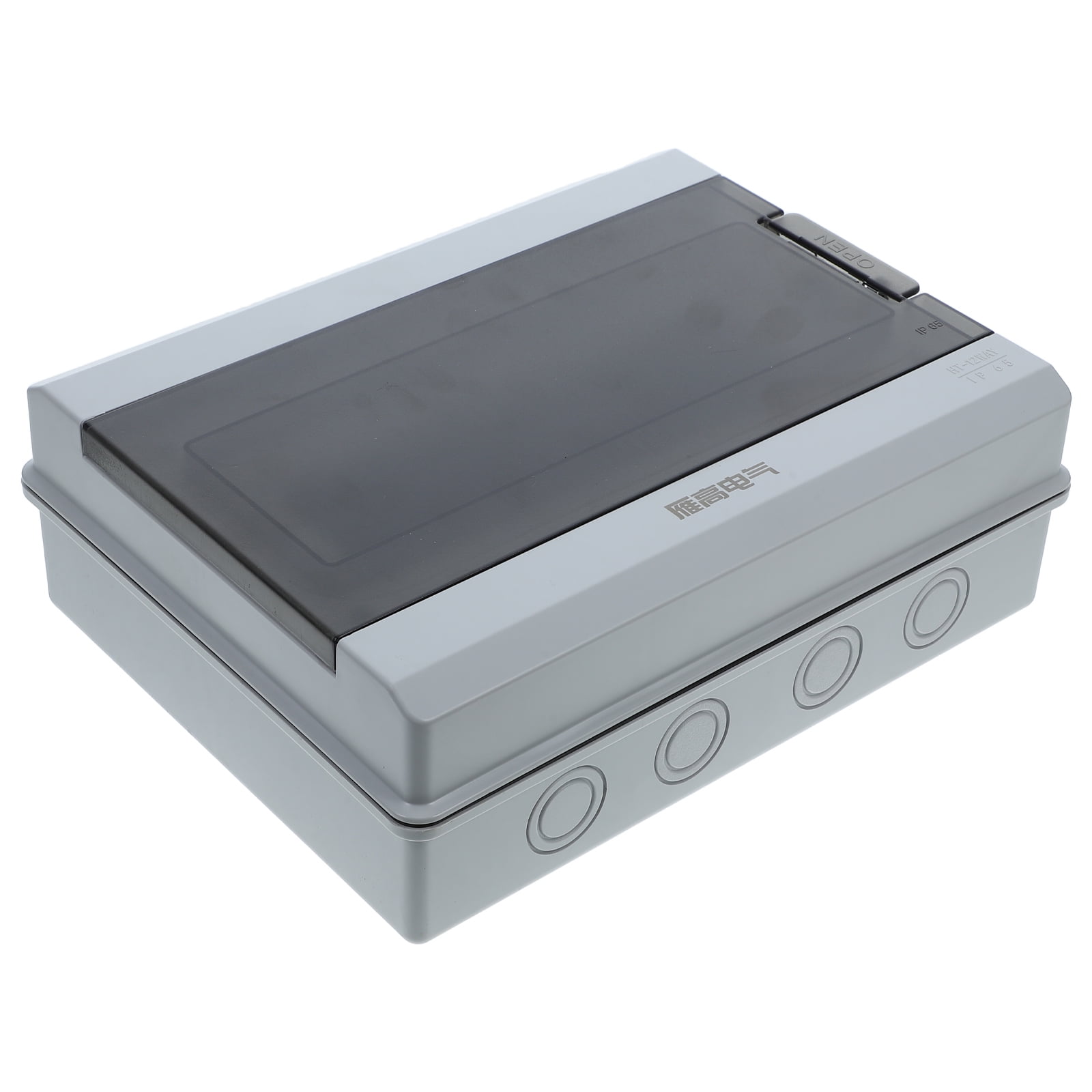 Hemoton Outdoor Latch 12-Way Electrical Box Utility Distribution Box ...
