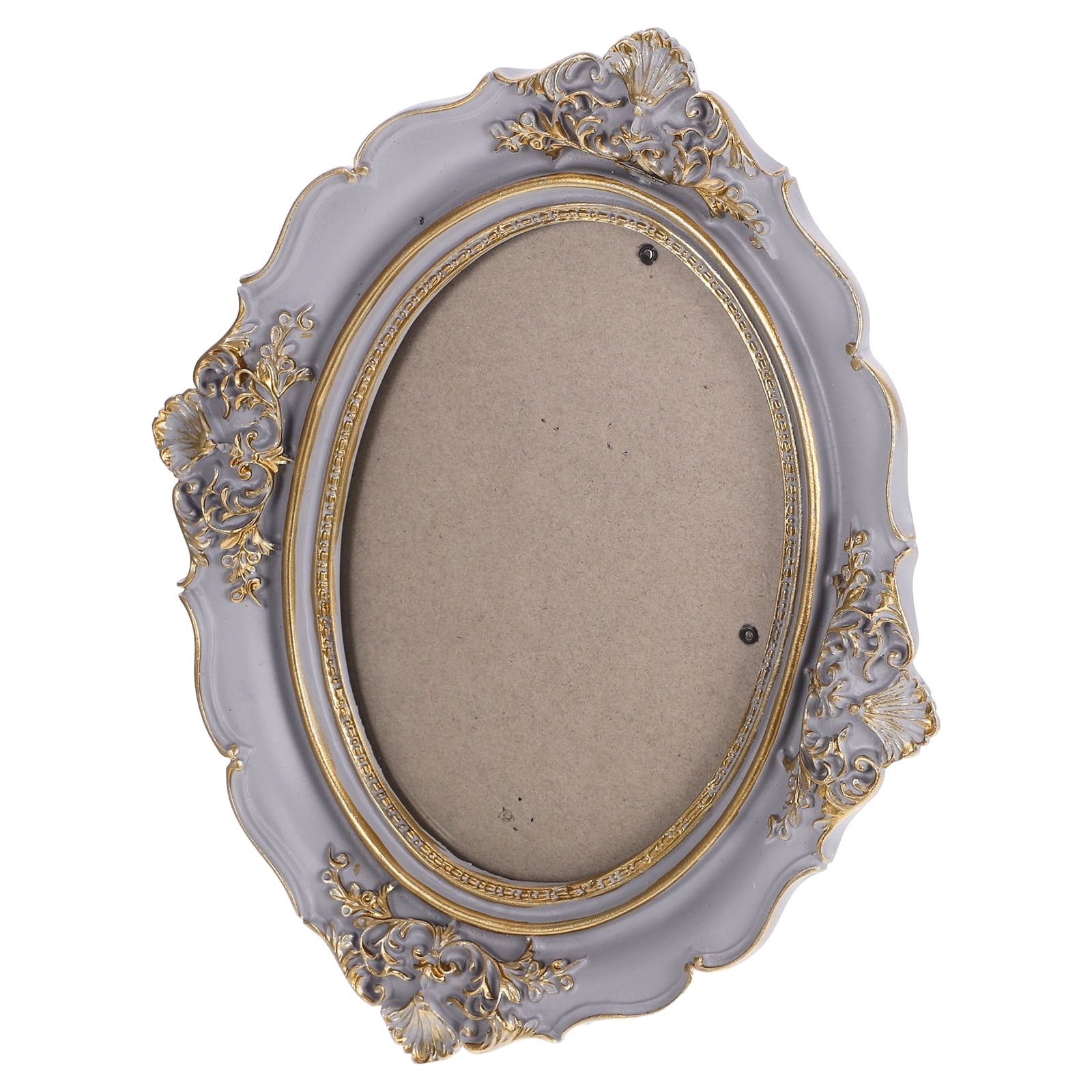 Hemoton Oval Wall Art Picture Frames European Style Photo - Walmart.com