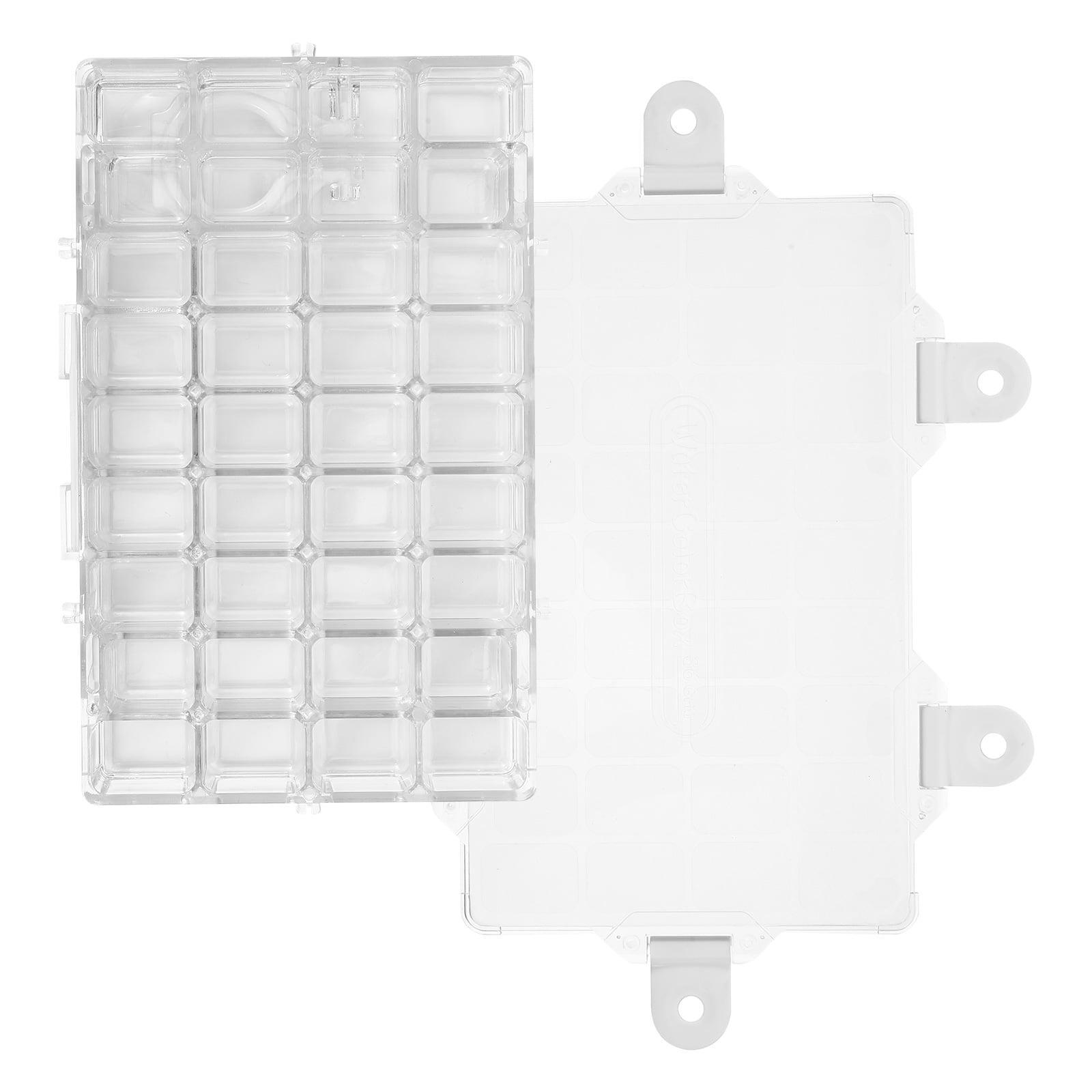 DEEPCRAFF Watercolor Container Plastic 36 Grids For Home And Studio ...