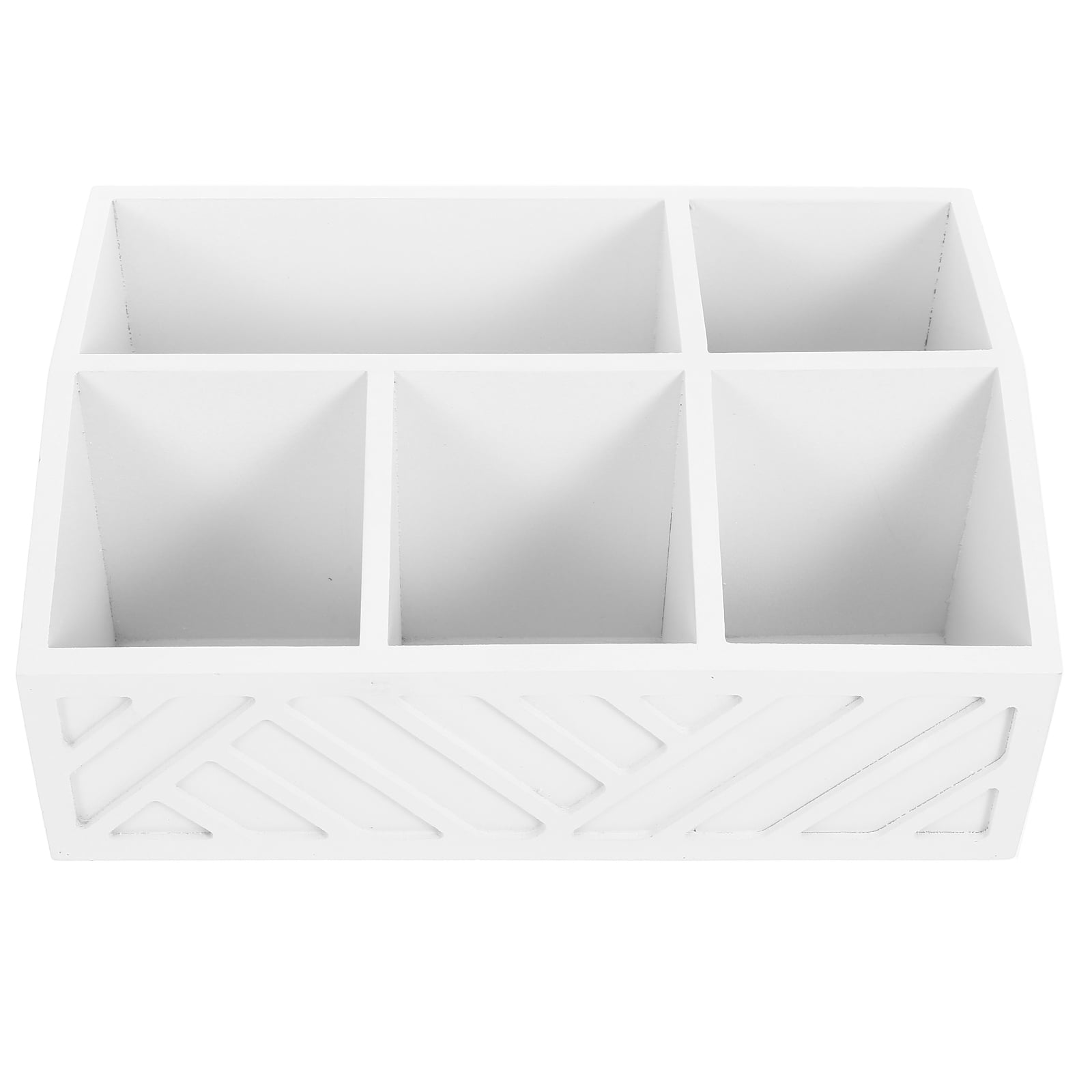 Hemoton Paper Cup Straw Organizing Box Compartment Tea Bag Box Tea ...