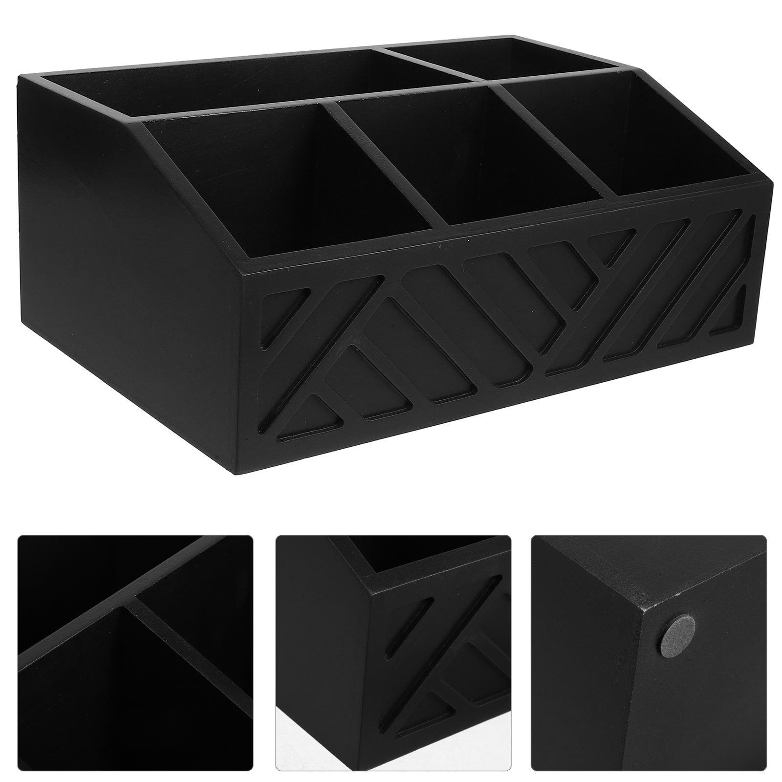 Hemoton Paper Cup Straw Organizing Box Compartment Tea Bag Box Tea ...