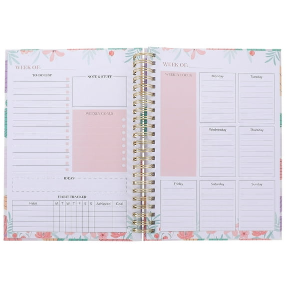 Hemoton Paper Note Book Portable Planner Organizer Office Academic ...