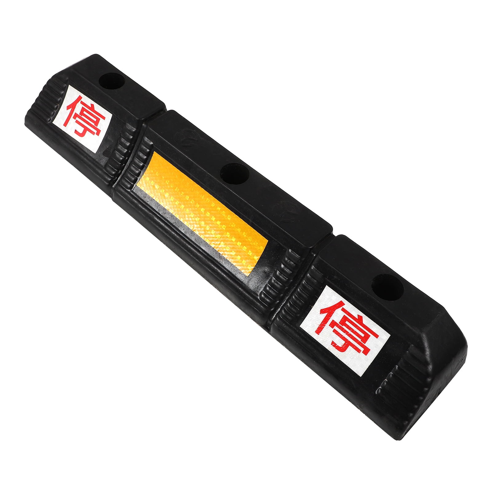 Hemoton Parking Stopper For Garage Curb Car Stopper Rubber Parking Curb ...
